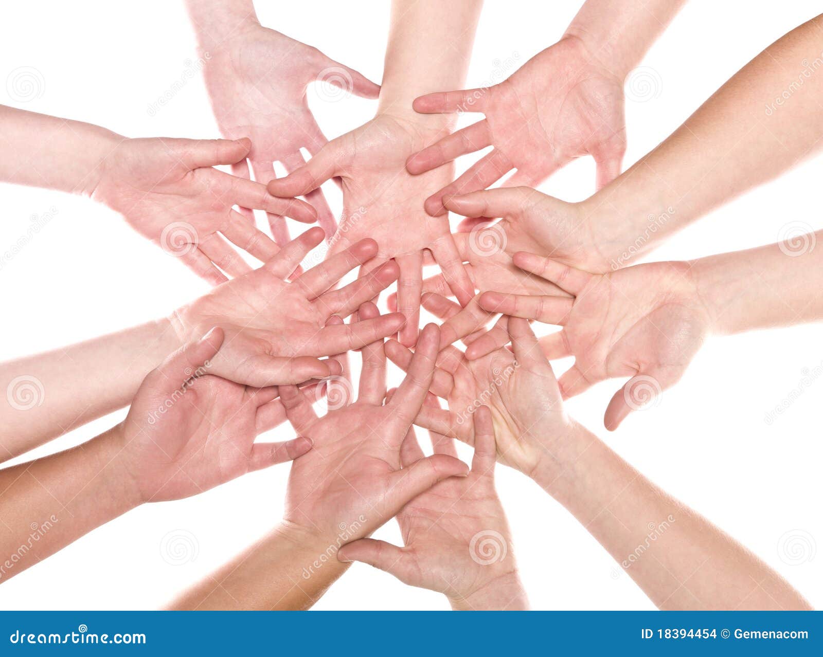 Mani umane fotografia stock. Immagine di cerchio, libertà - 18394454