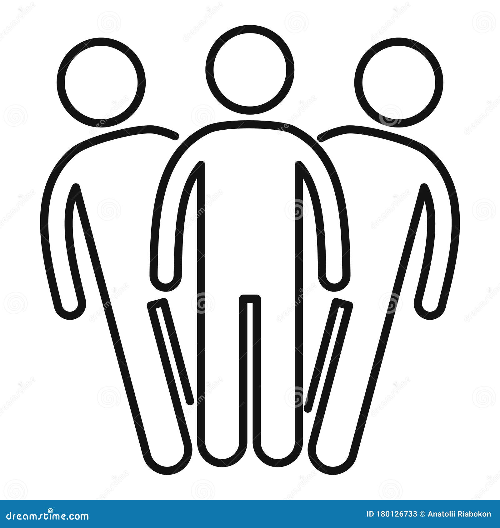 Manic Bipolar Disorder Icon, Outline Style Stock Vector - Illustration ...