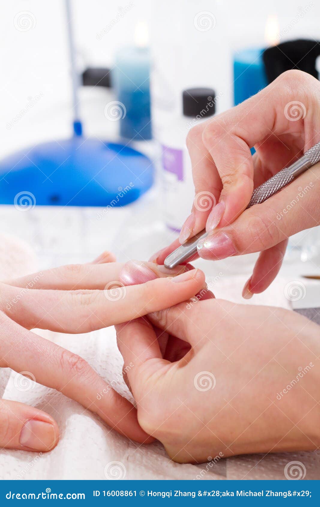 Manicure stock image. Image of elegant, beautician, happy - 16008861