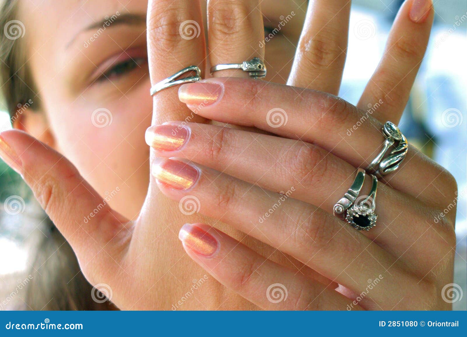 Manicure stock photo. Image of elegant, feminine, fingernails - 2851080