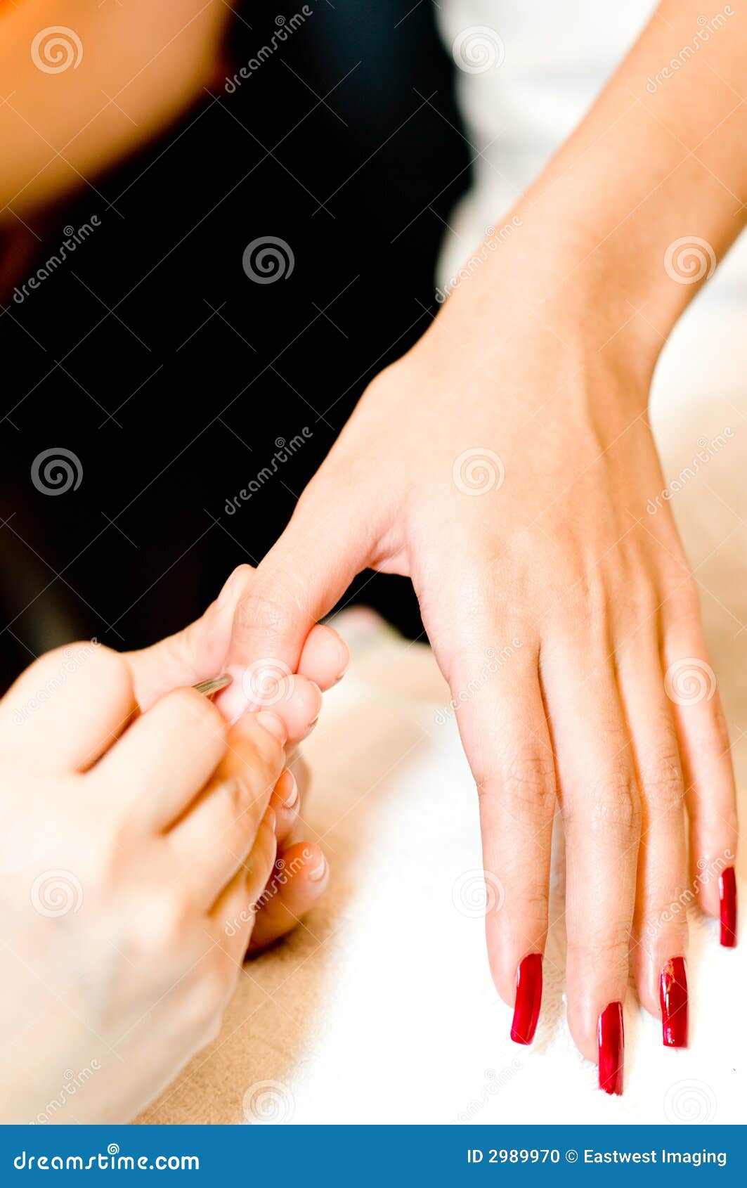 Manicure stock photo. Image of relaxation, fingers, pamper - 2989970