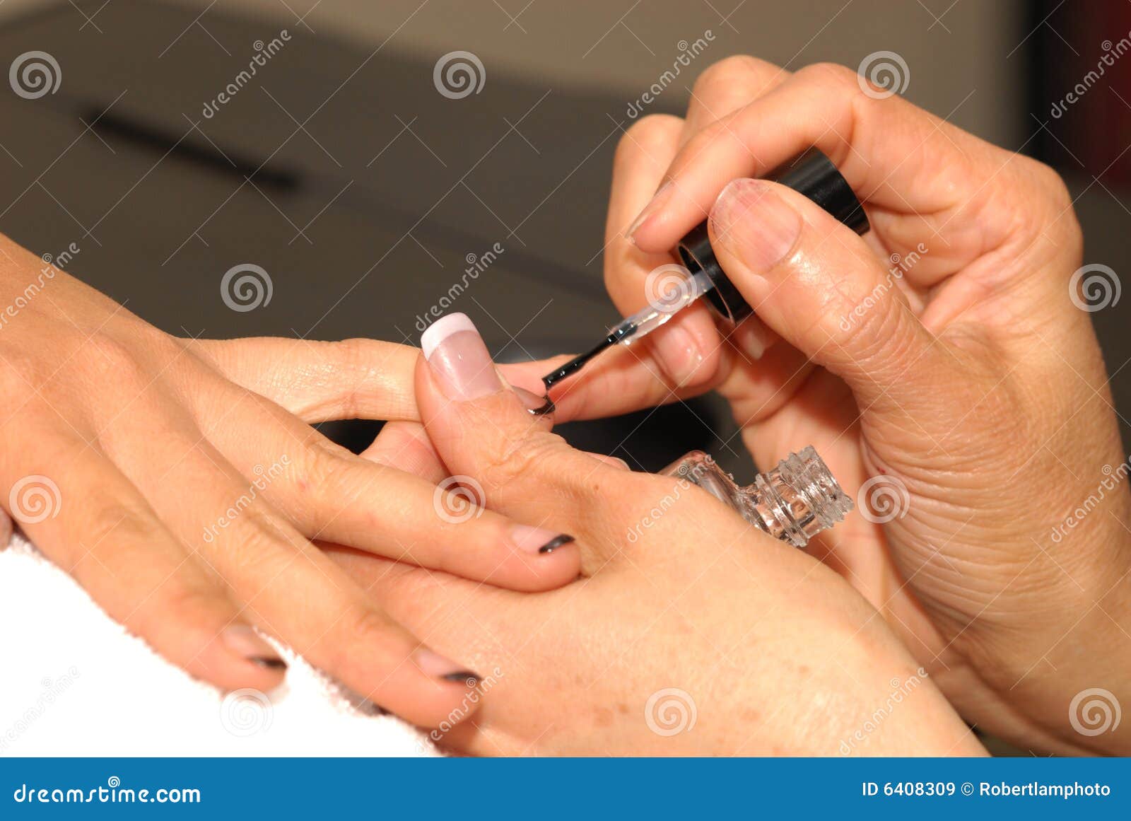 Manicure stock image. Image of nails, softness, relaxation - 6408309