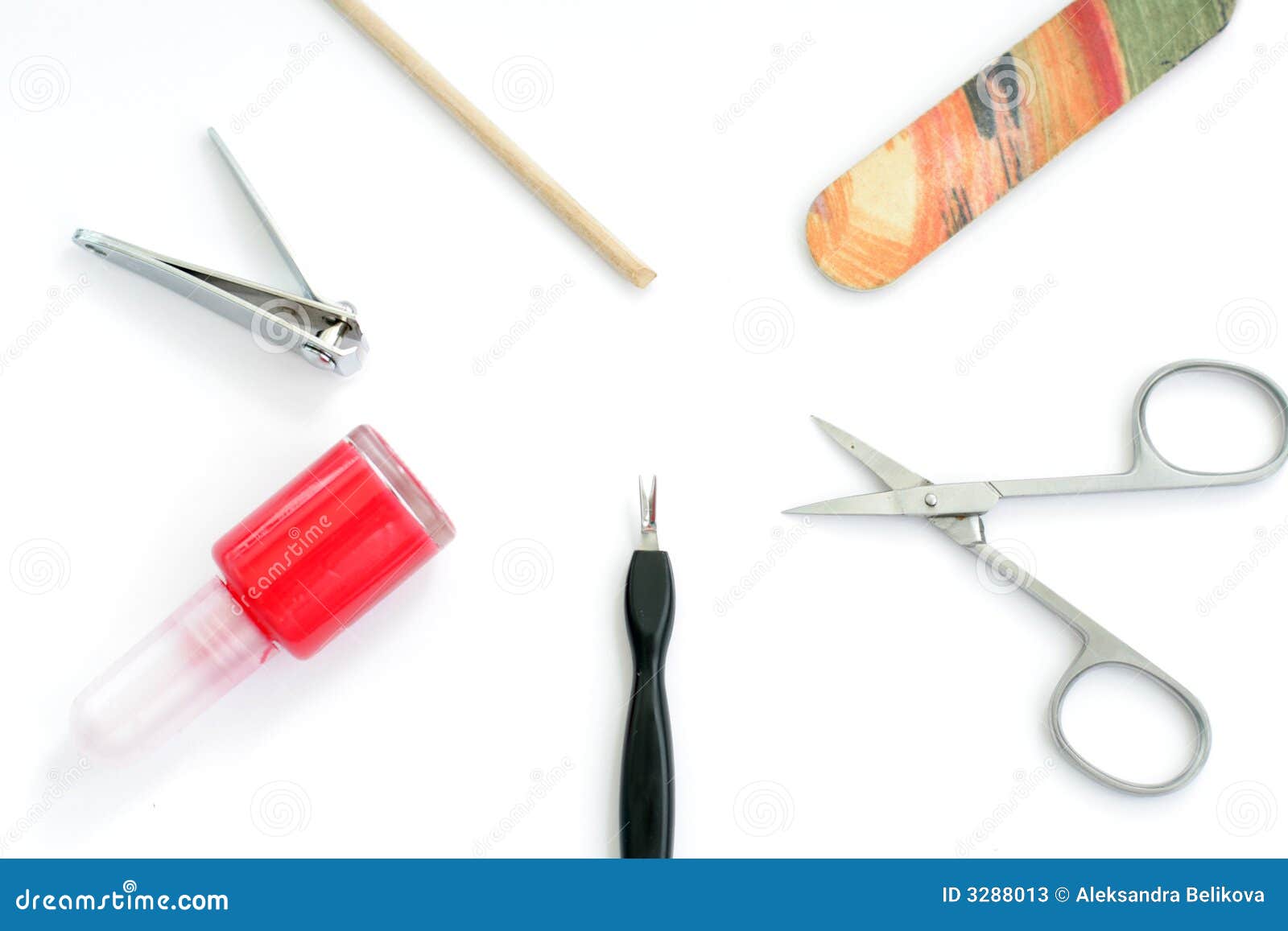 Manicure items stock image. Image of boards, beautician - 3288013