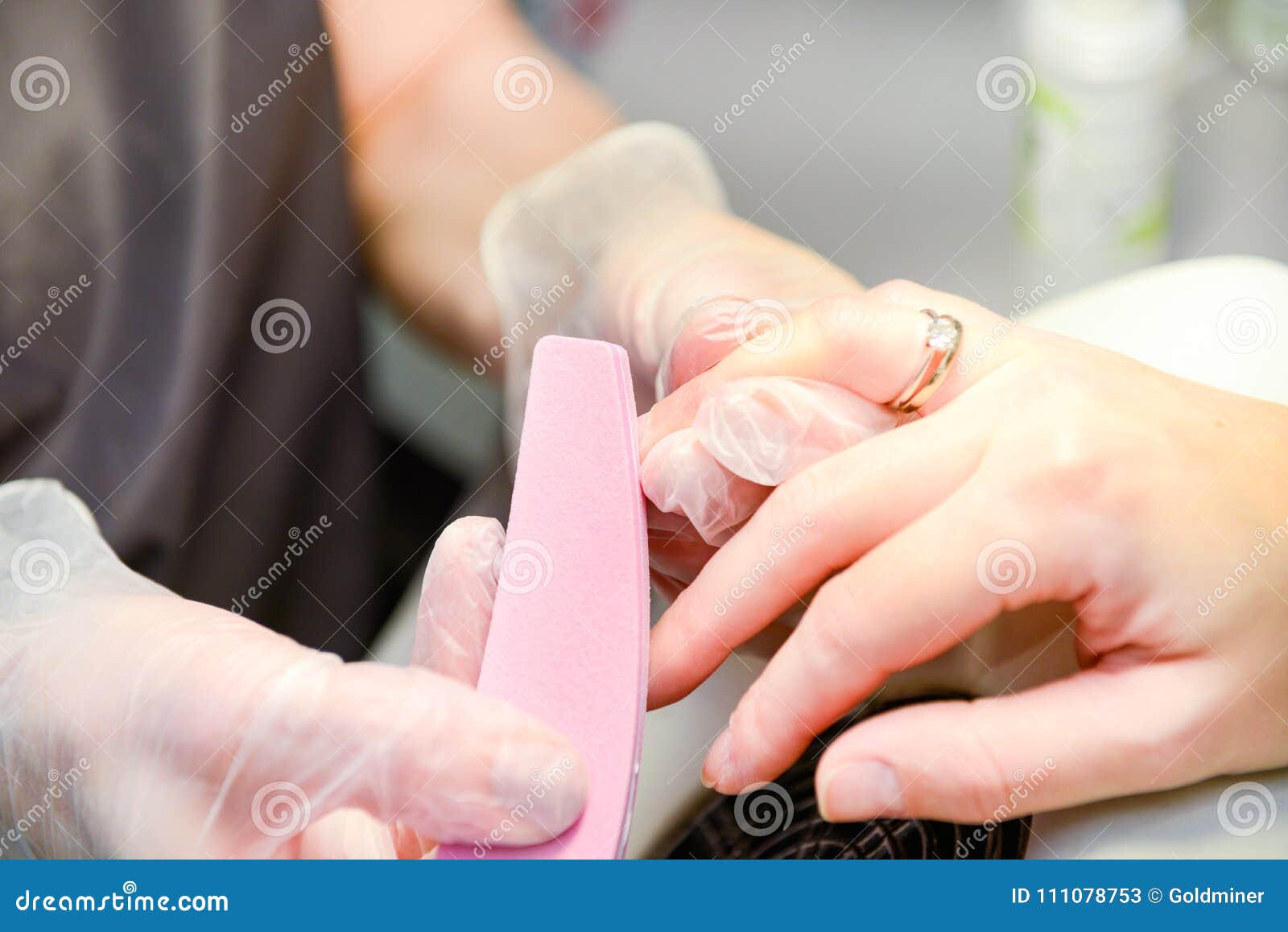 Manicure stock image. Image of enjoyment, hand, finger - 111078753