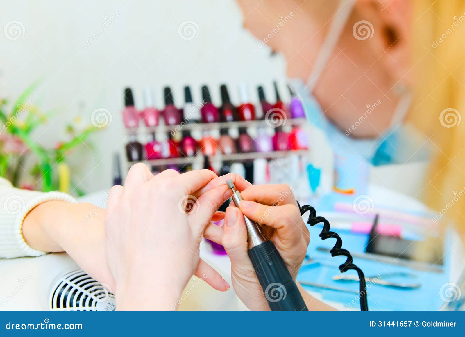 Manicure stock image. Image of dust, beautiful, beautician - 31441657