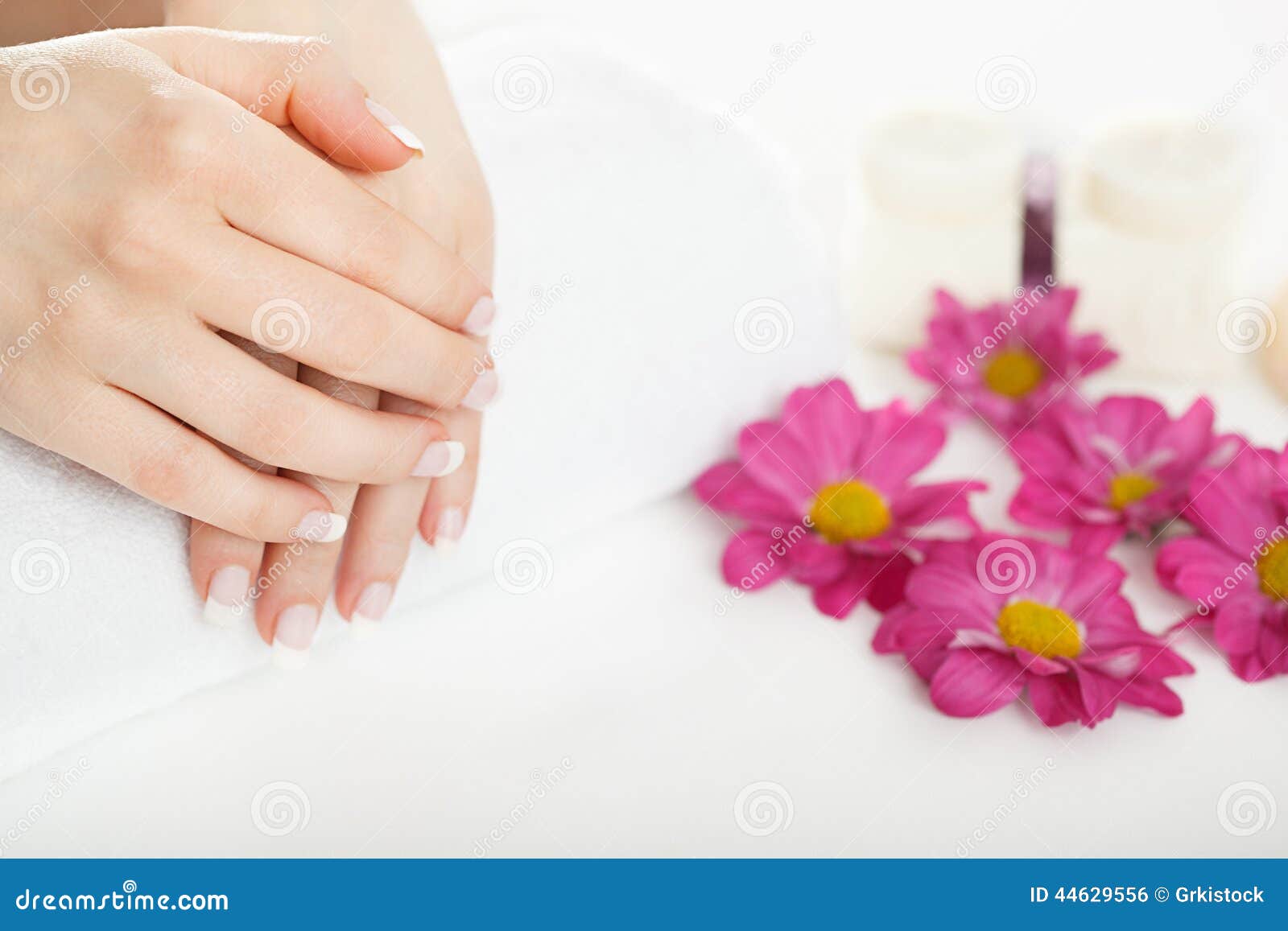 Manicure stock photo. Image of nail, candle, soap, elegance - 44629556