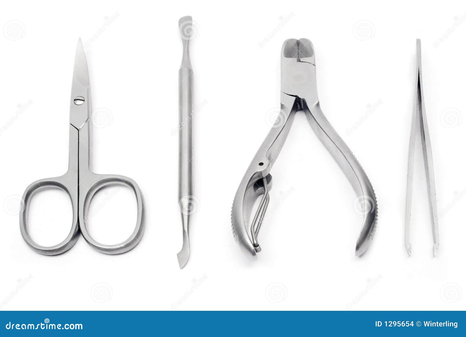 Manicure Tools stock photo. Image of groom, detail, isolated - 1295654