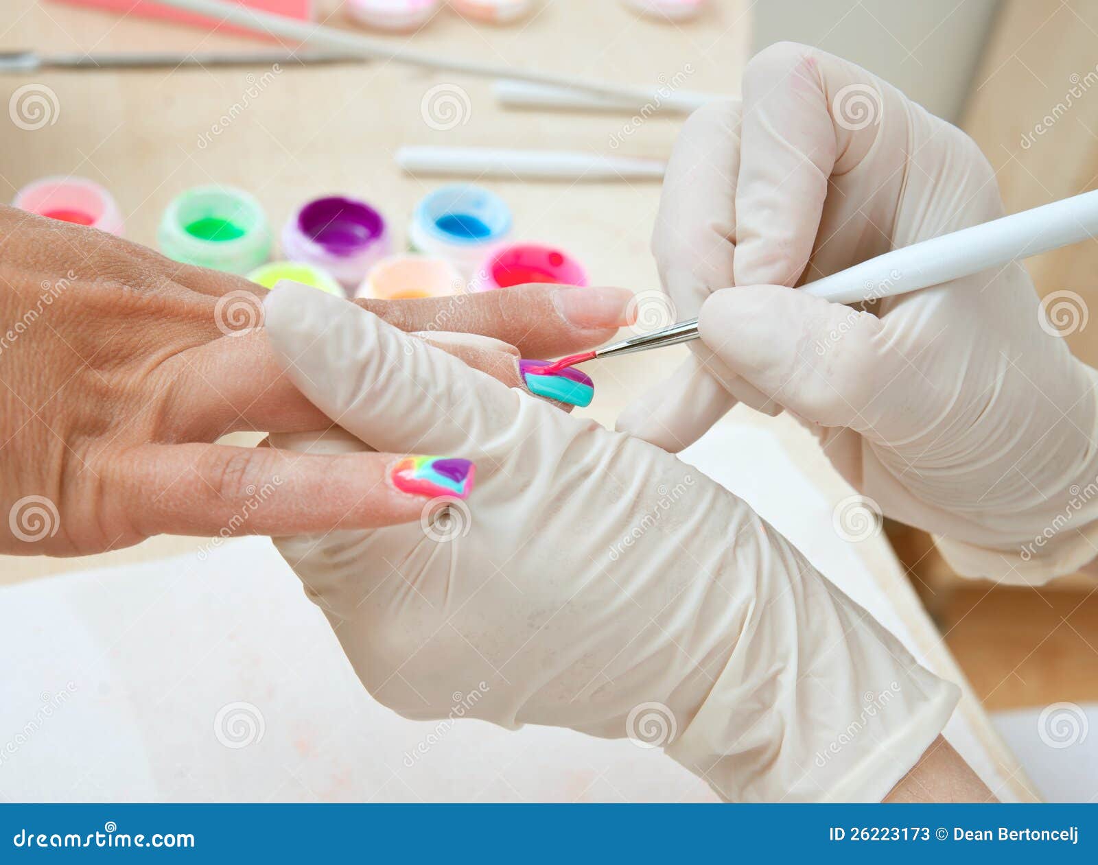 Manicure treatment stock image. Image of care, finger - 26223173