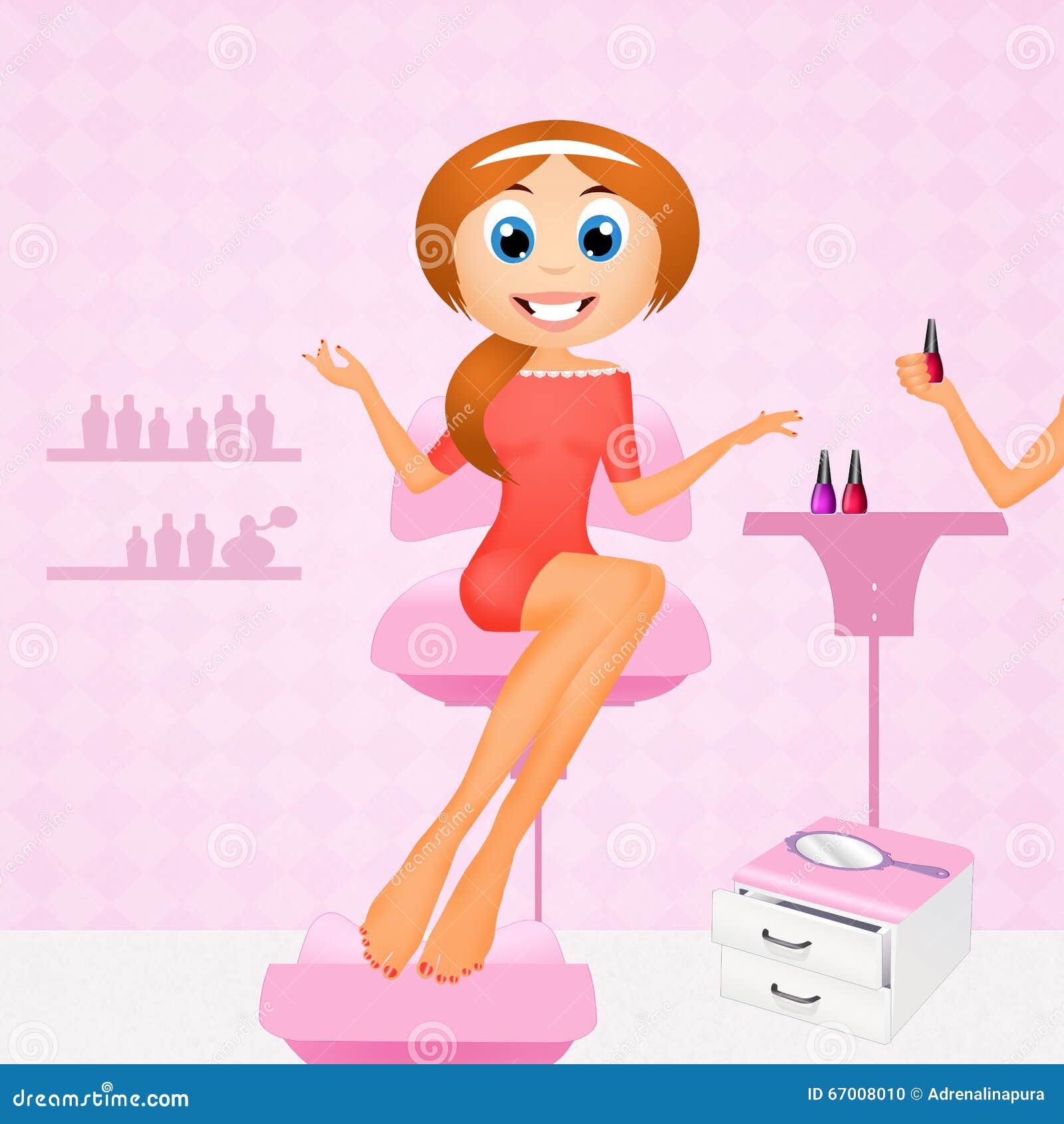 Manicures Stock Illustrations – 143 Manicures Stock Illustrations ...