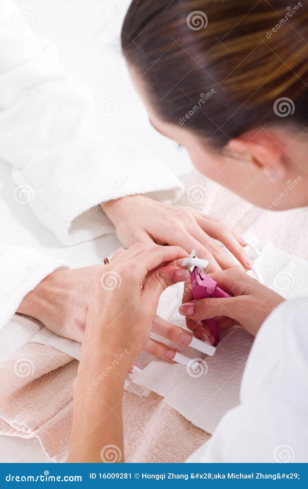Manicurist stock image. Image of fresh, beauty, acrylic - 16009281