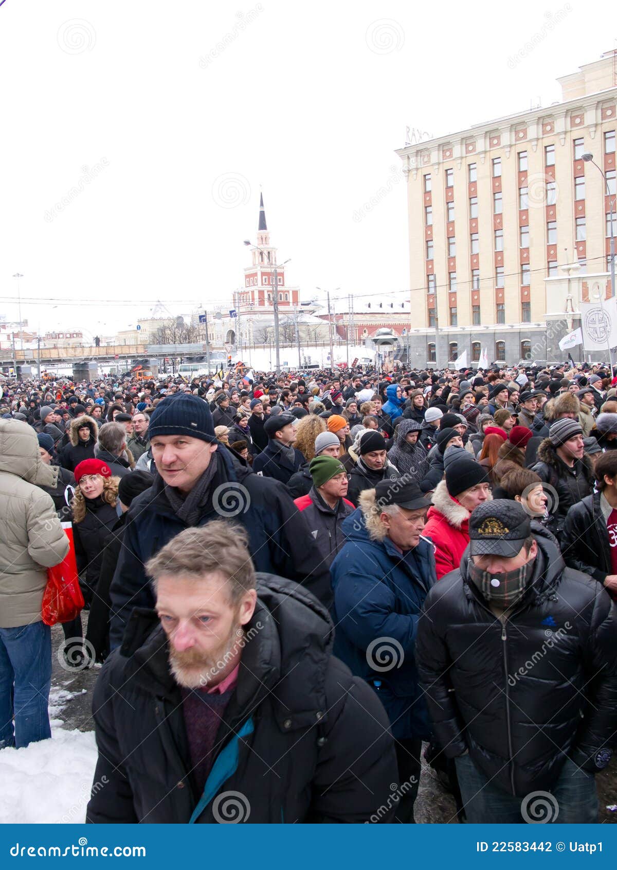 Manifestation De Protestation Photographie éditorial - Image du message ...