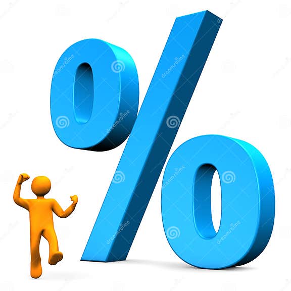 Manikin Big Interest stock illustration. Illustration of growth - 38101472