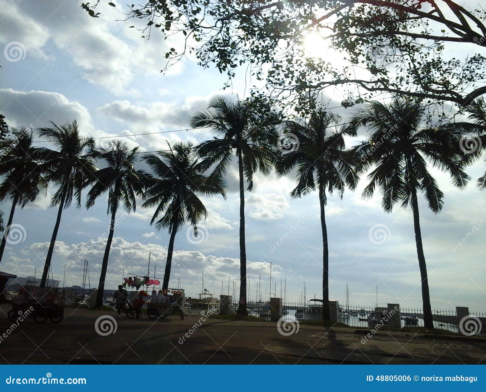 Manila Baywalk City Skyline Luzon Philippines Royalty-Free Stock Image ...