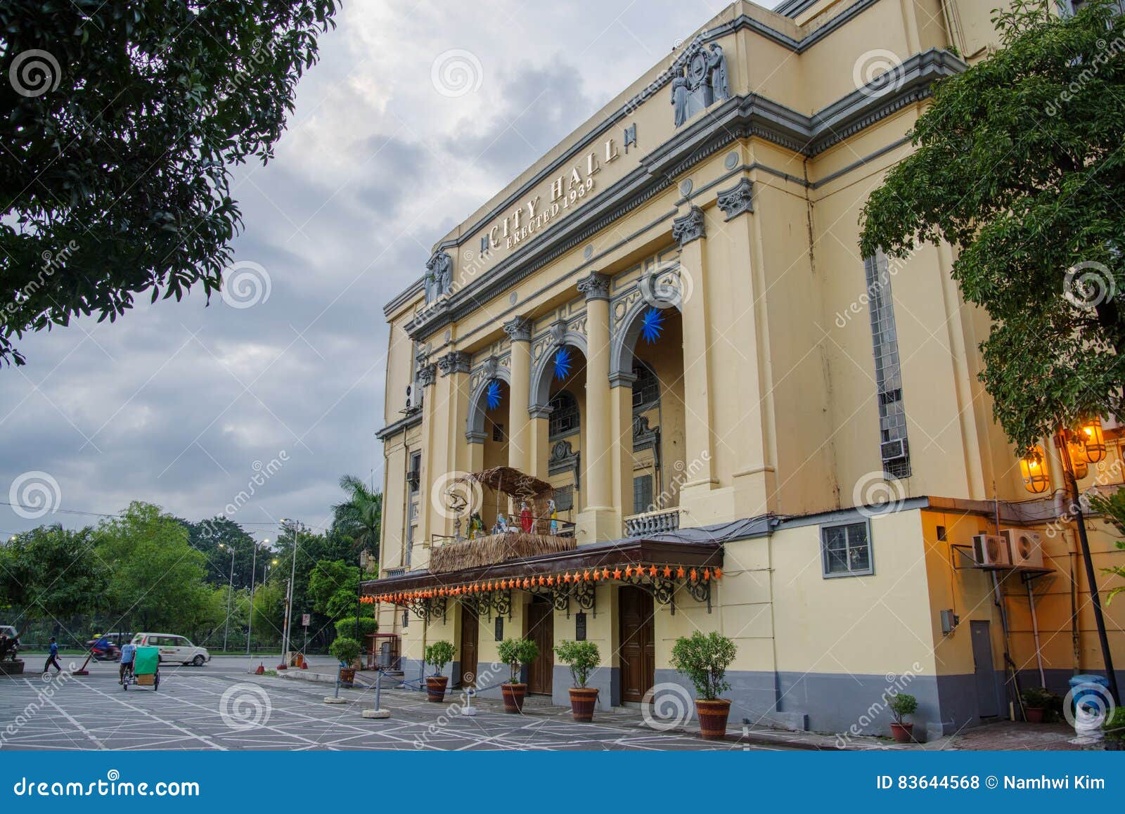 Manila City hall editorial stock photo. Image of tower - 83644568
