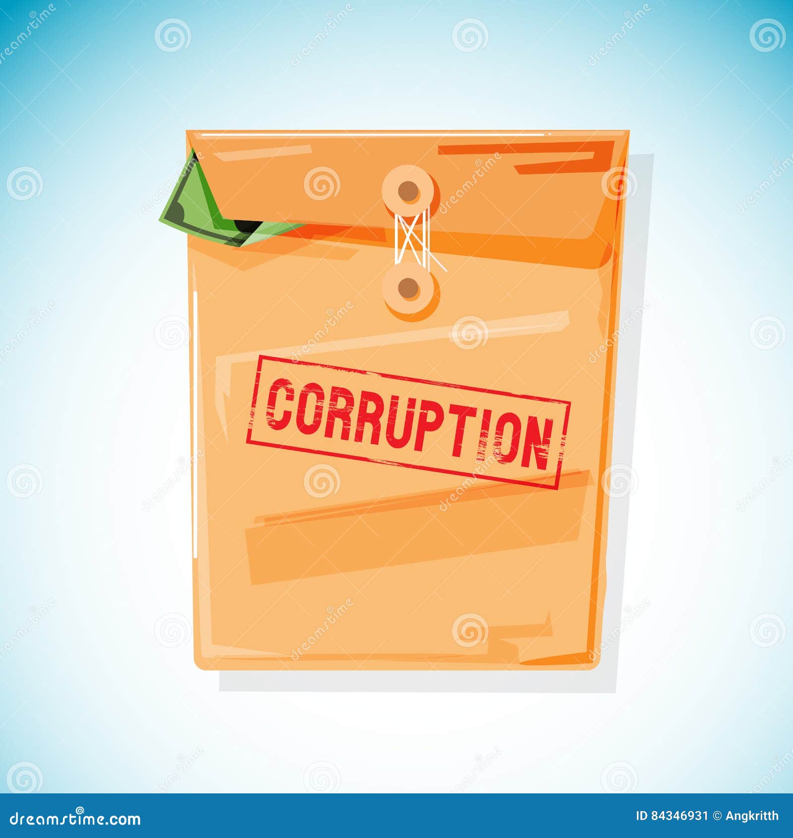 Manila Envelope Isolated Icon Vector Illustration | CartoonDealer.com ...