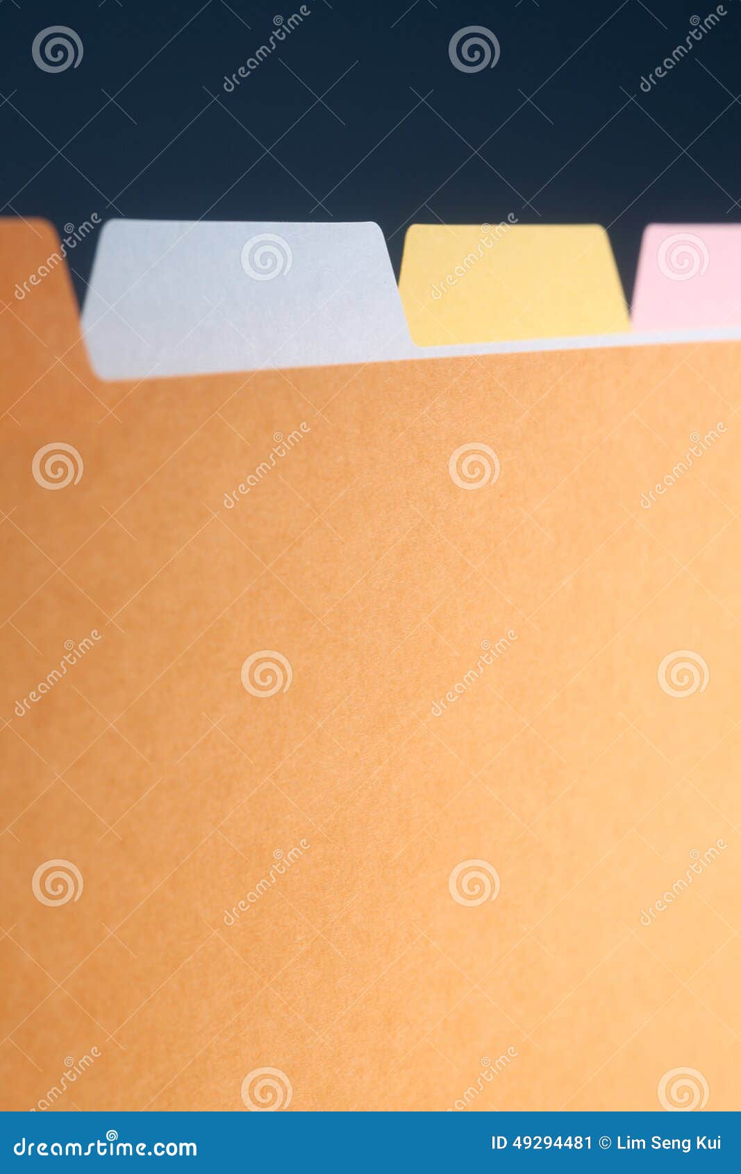 Manila Folder stock image. Image of colored, single, closed - 49294481