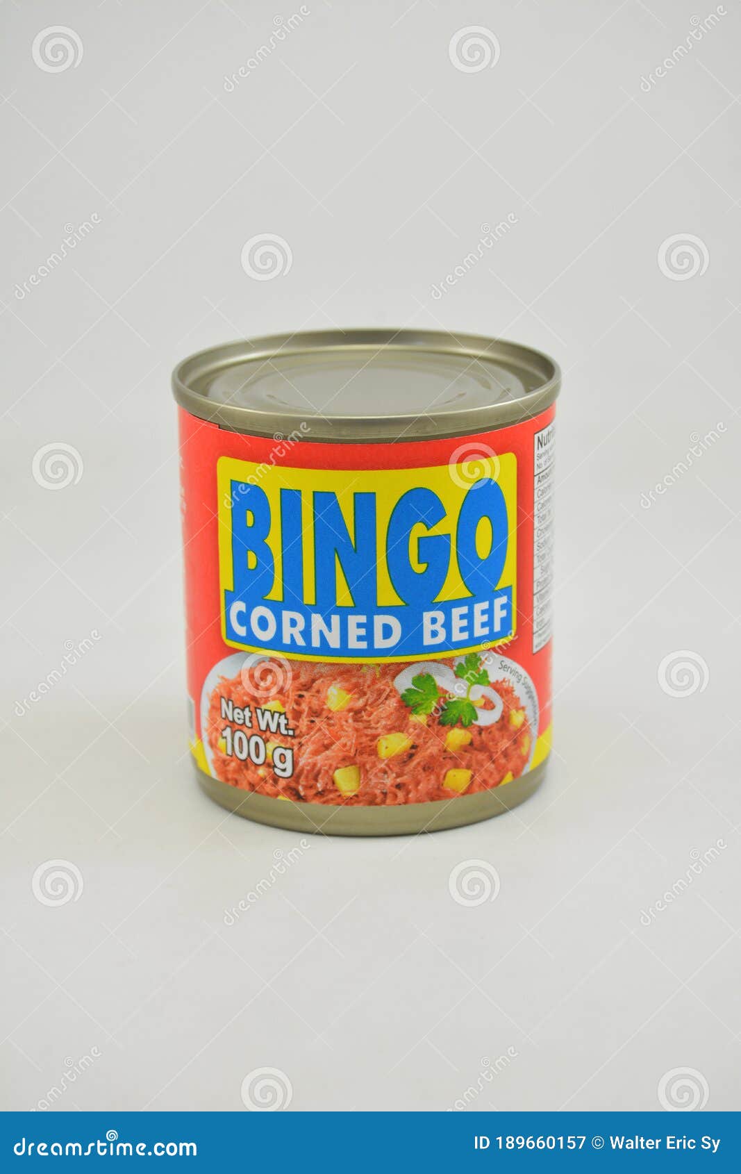 Bingo Corned Beef Can in Manila, Philippines Editorial Photography ...