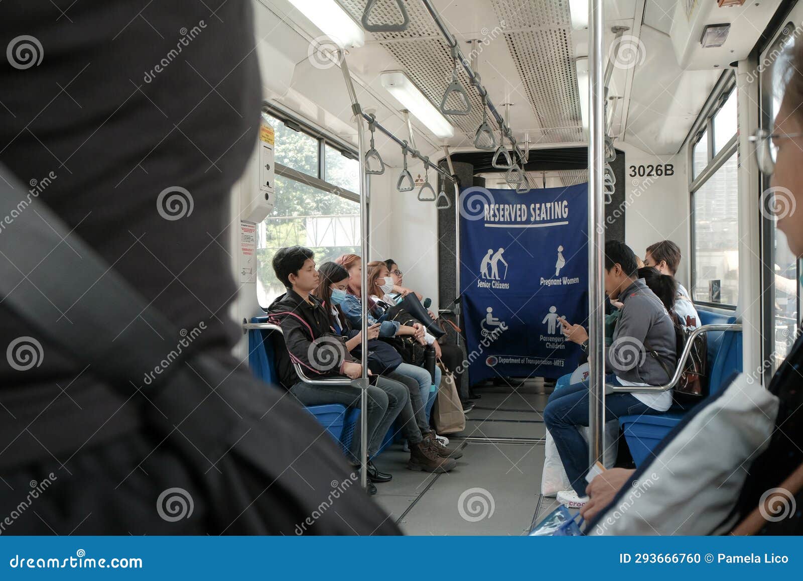 Manila, Philippines: Filipino Commuters Inside the Female Cabin in an ... Manila, Philippines: Filipino Commuters Inside the Female Cabin in an ...
