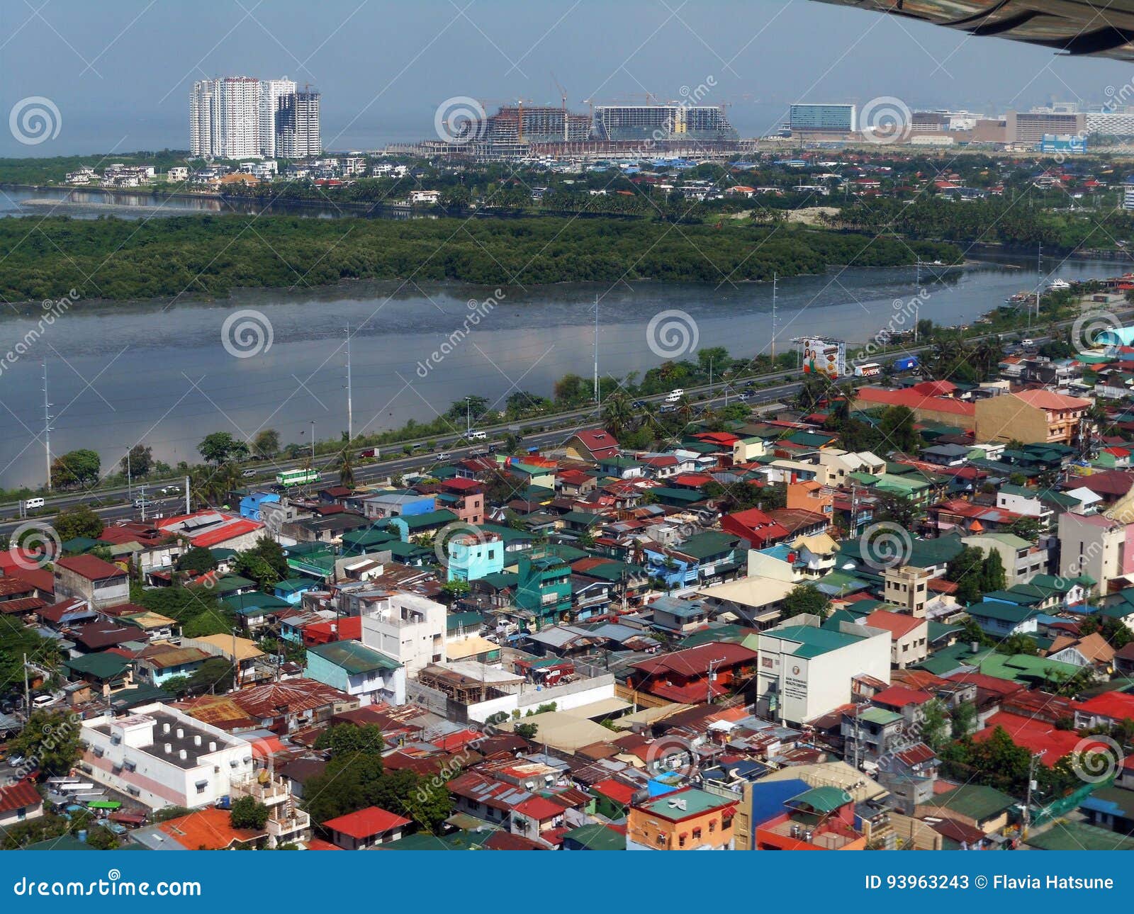 Manila in the Philippines editorial stock photo. Image of nature - 93963243