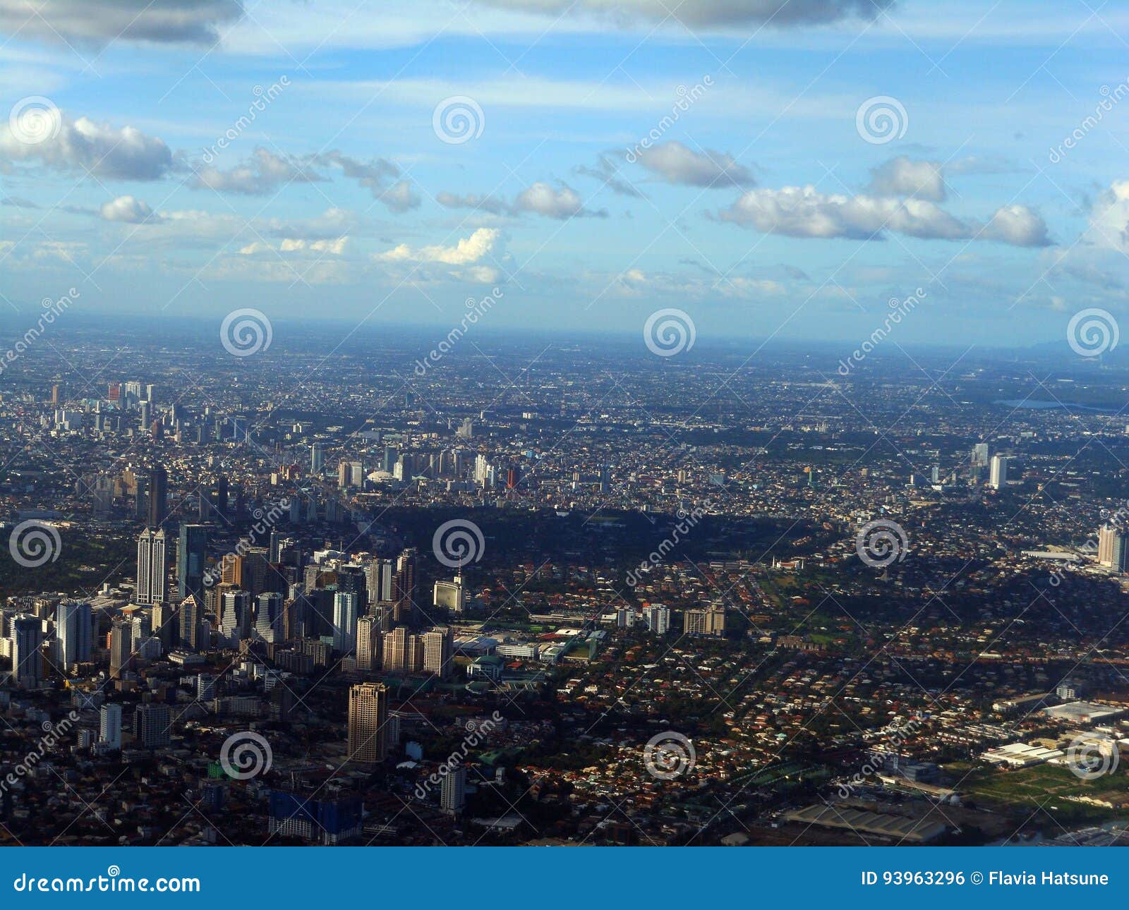 Manila in the Philippines stock photo. Image of scenery - 93963296