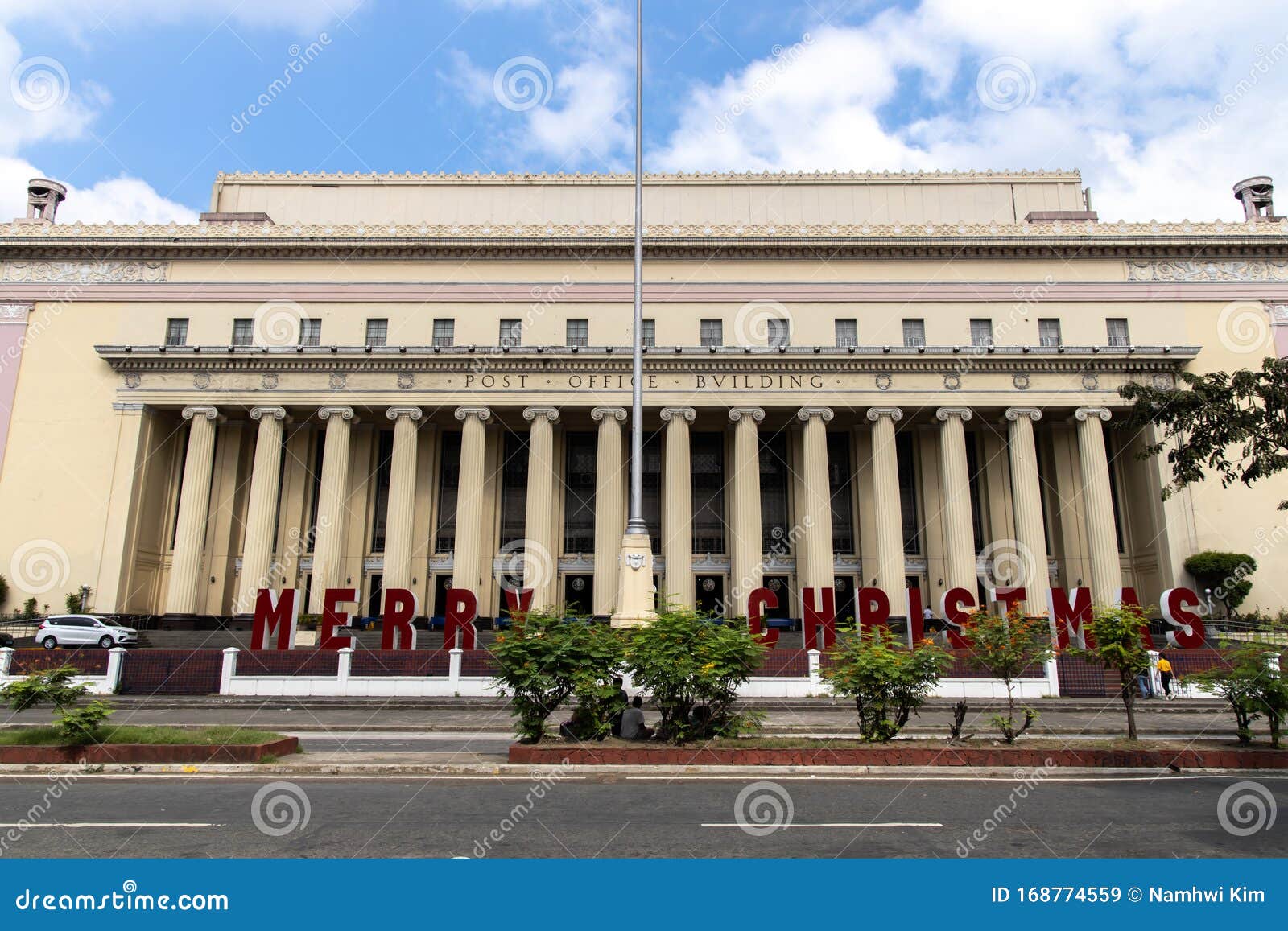 Manila Post Office Building Scenery, Manila, Philippines, Dec 21, 2019 ...
