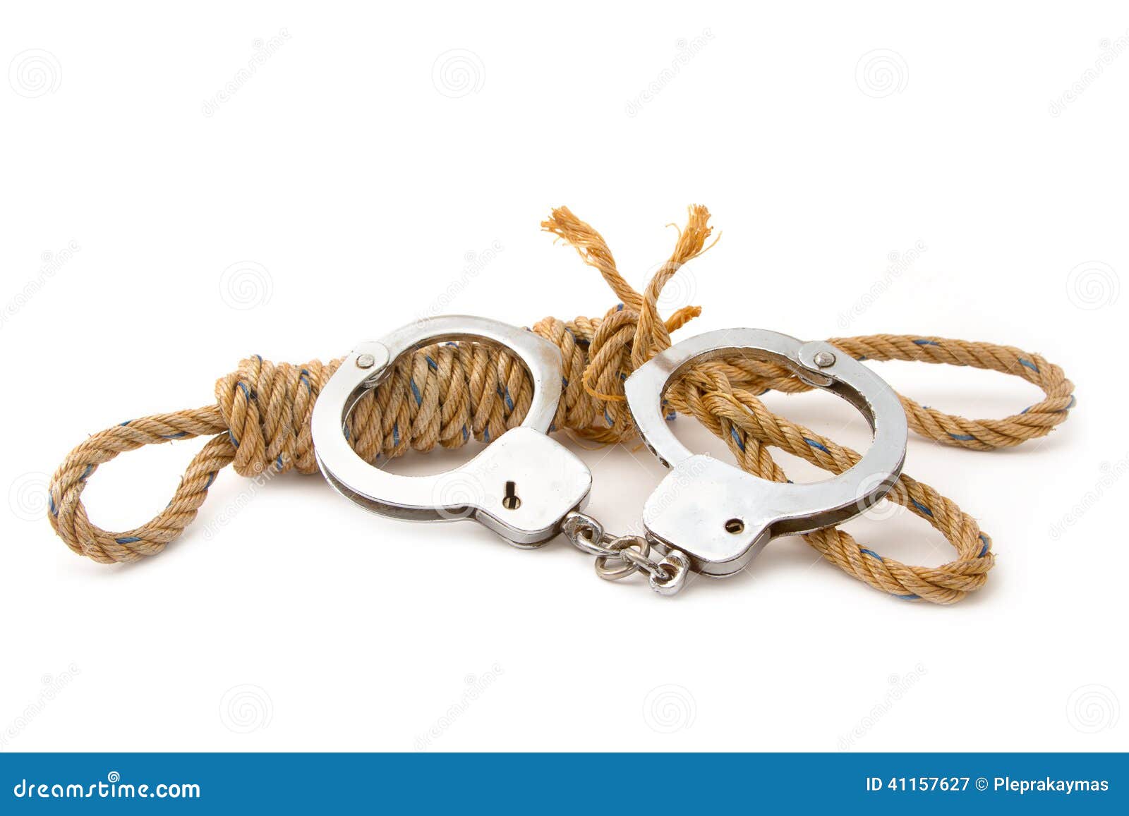 Manila Rope Hand Cuffs Stock Photos - Free & Royalty-Free Stock Photos ...