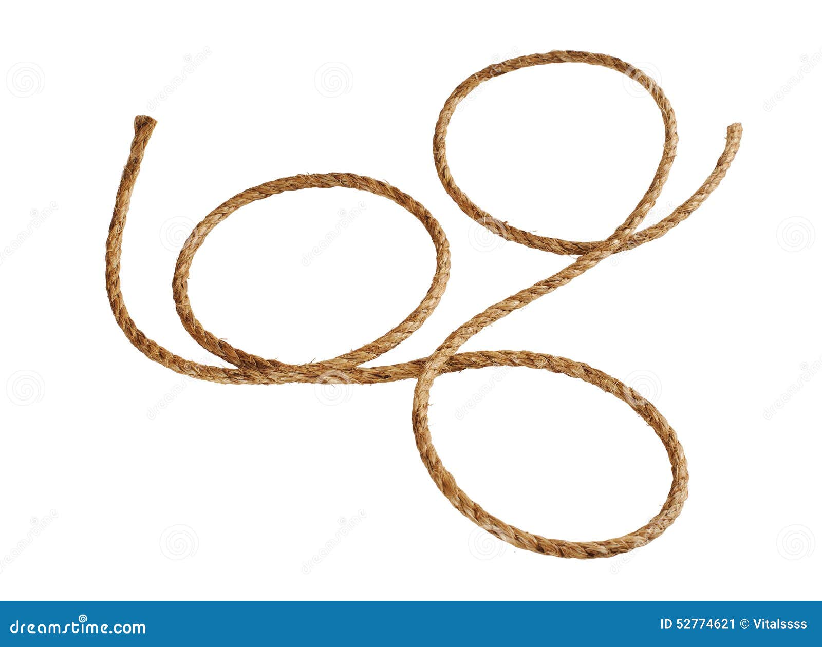 Manila rope stock image. Image of material, white, background - 52774621