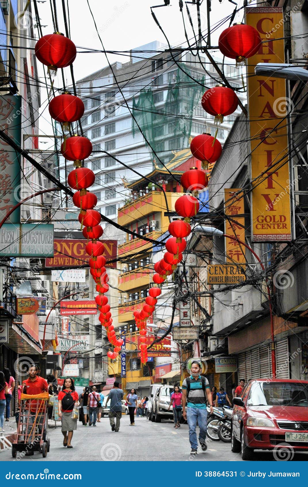 Chinatown in the Philippines Editorial Photo - Image of people ...