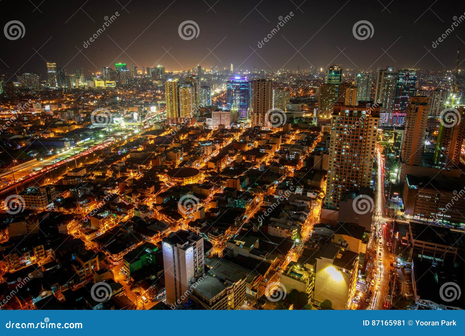Manila Skyline, Philippines Editorial Photo - Image of tourism ...