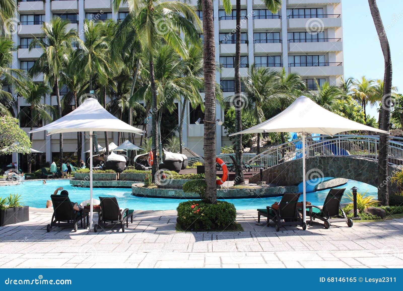 Manila stock image. Image of pool, swimming, manila, philippines - 68146165