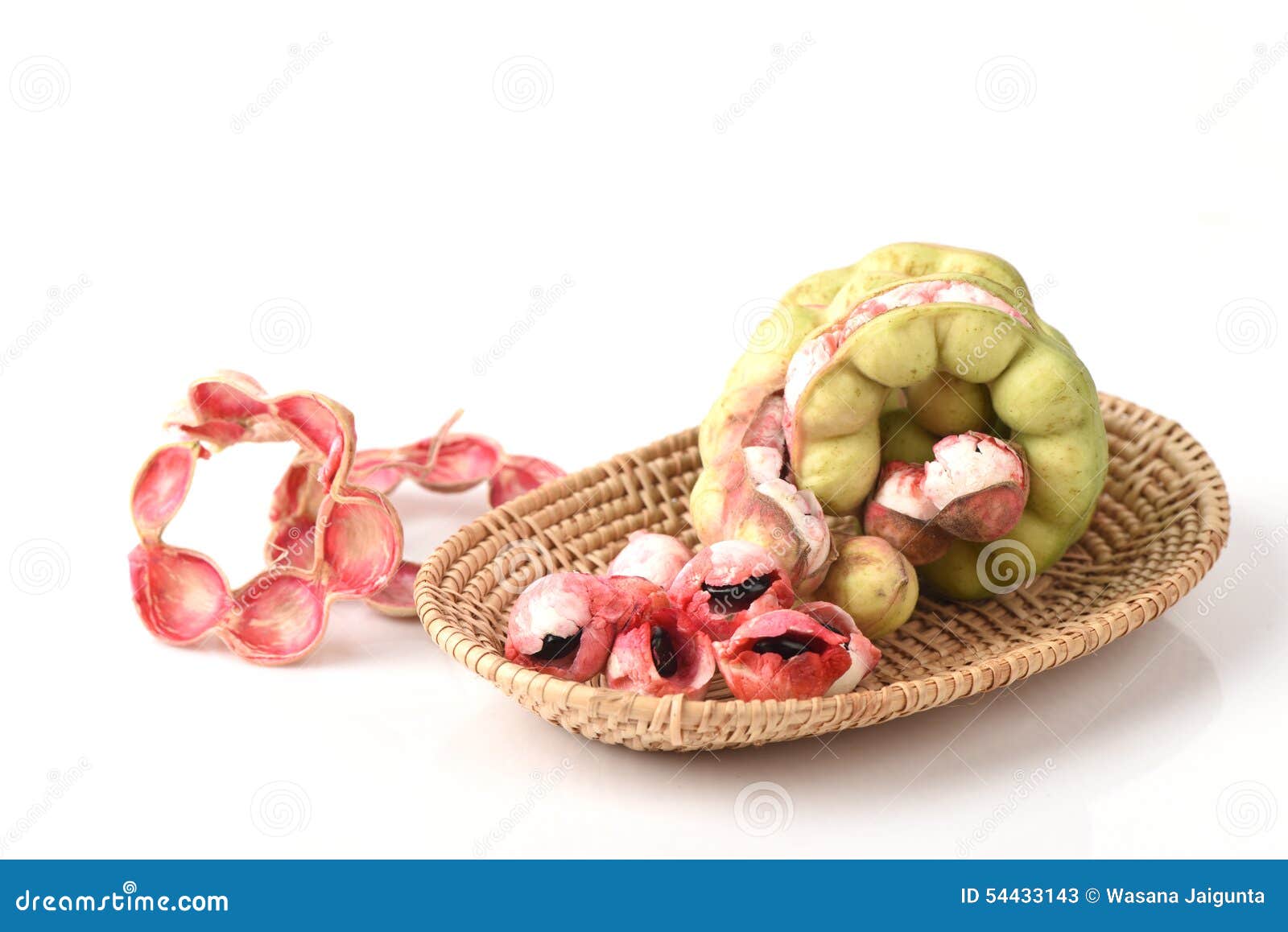Manila Tamarind (Pithecellobium Dulce Benth.) Stock Image - Image of ...