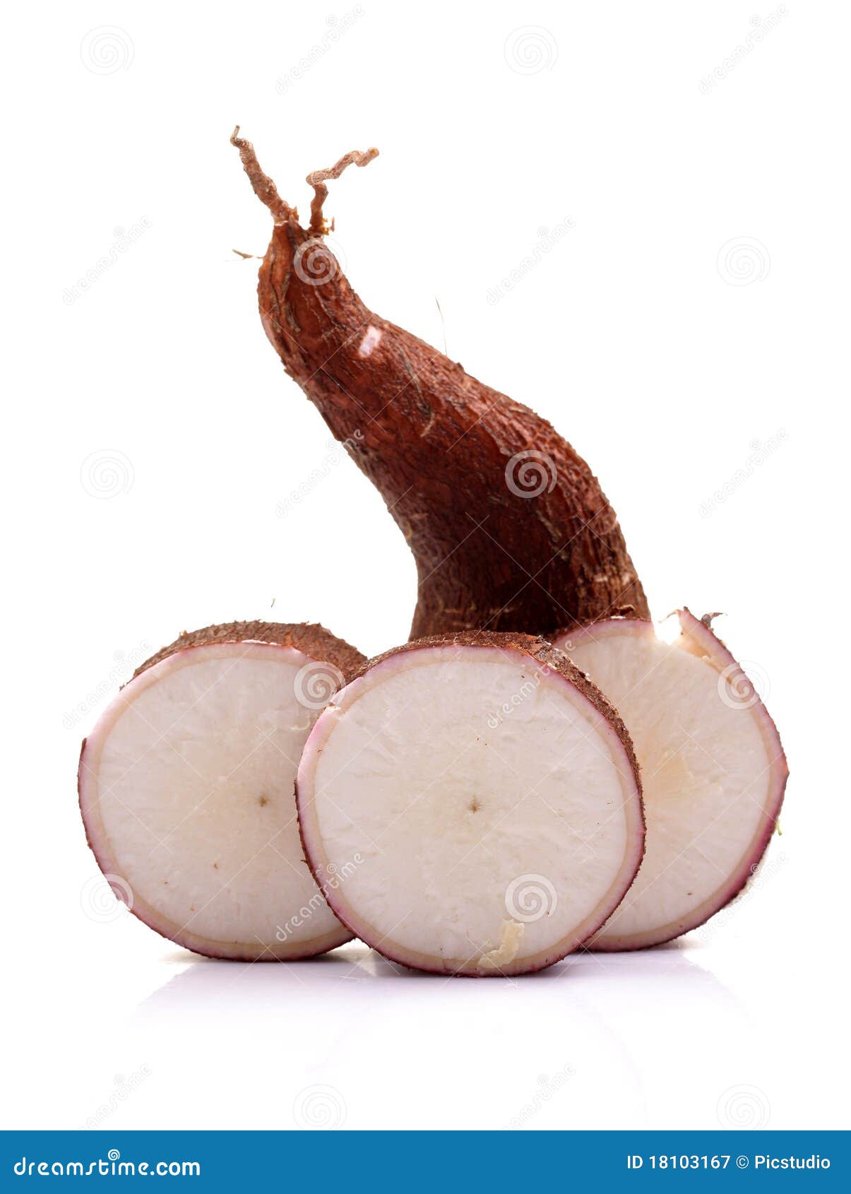 Maniok stock afbeelding. Image of gezond, geïsoleerd - 18103167
