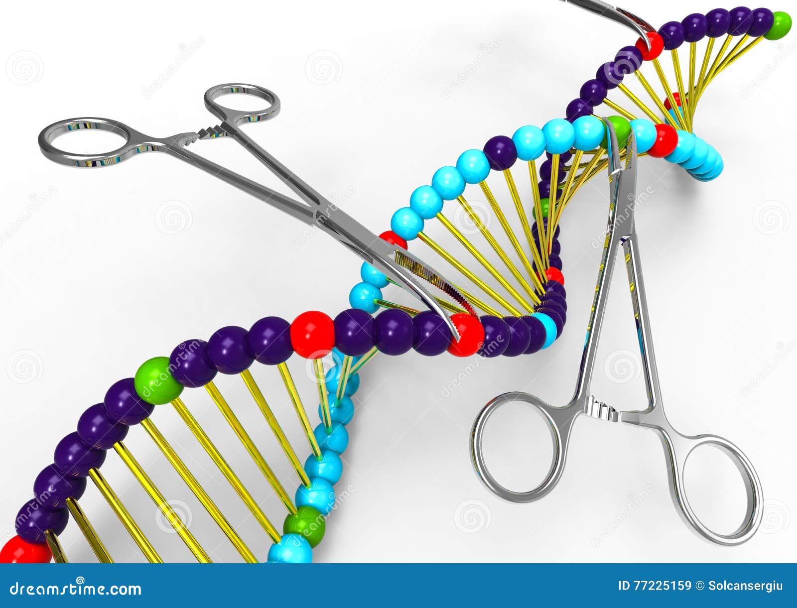 Manipulación genética stock de ilustración. Ilustración de plaqueta ...