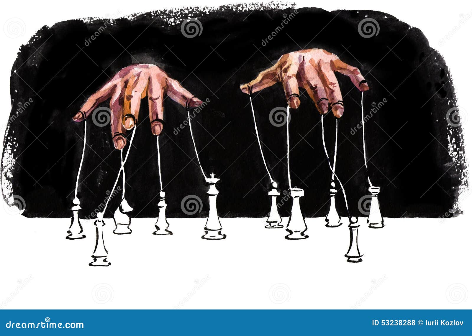 Manipulation stock illustration. Illustration of moving - 53238288
