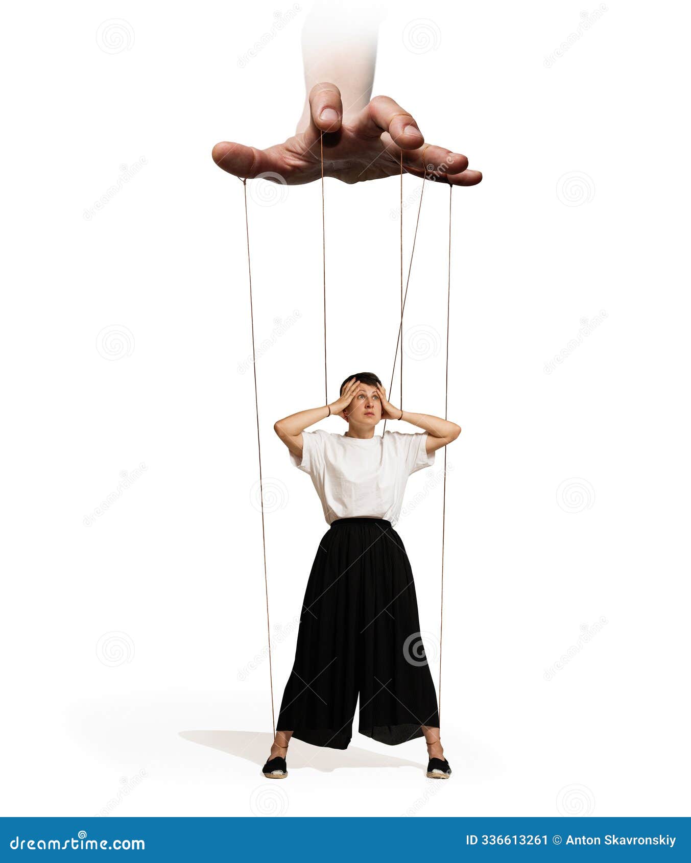 Manipulation of People, Mind Control. Concept. Stock Image - Image of ...