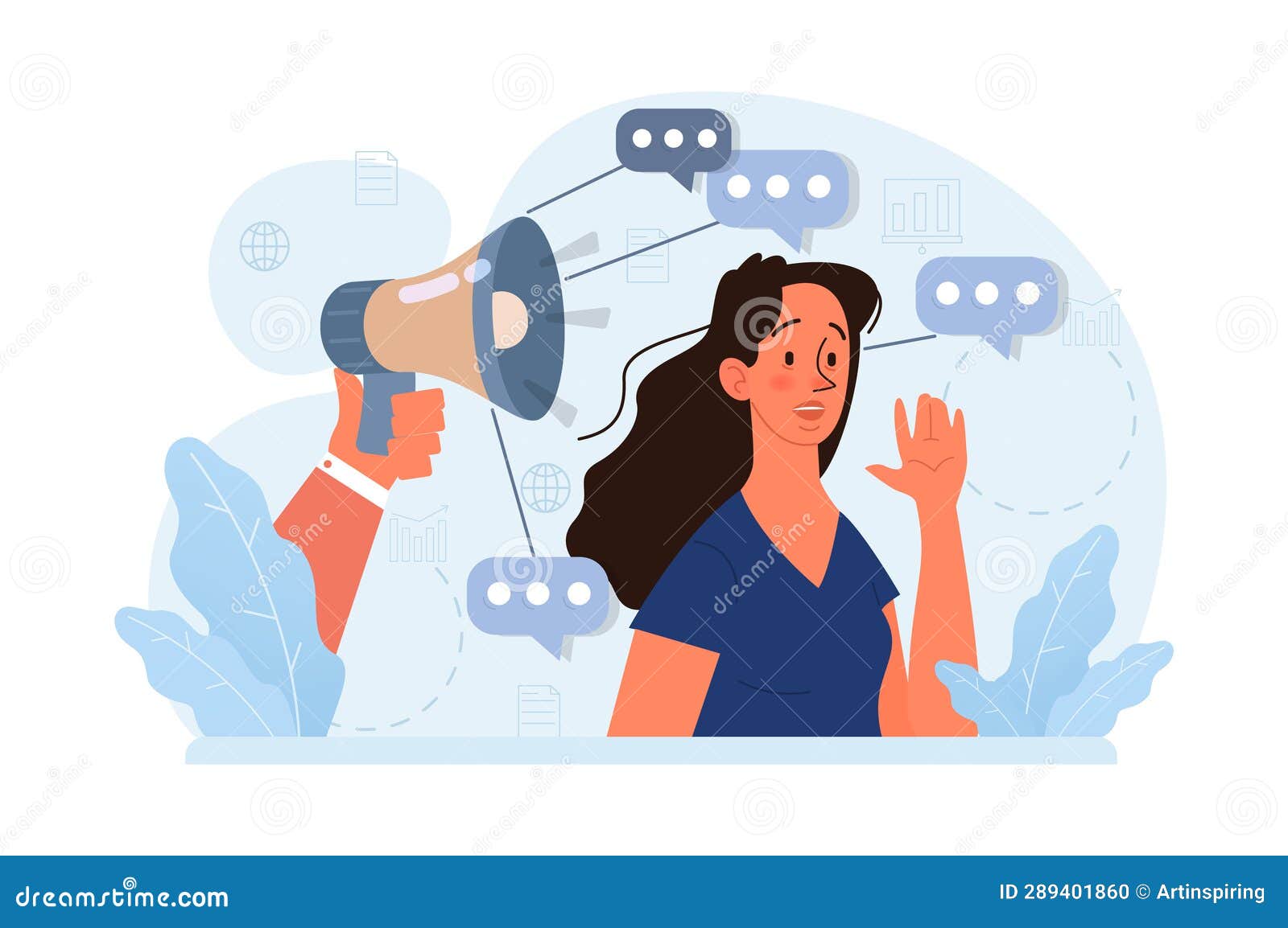 Manipulation, Domination Concept. Person Puppet Obeying To Master ...