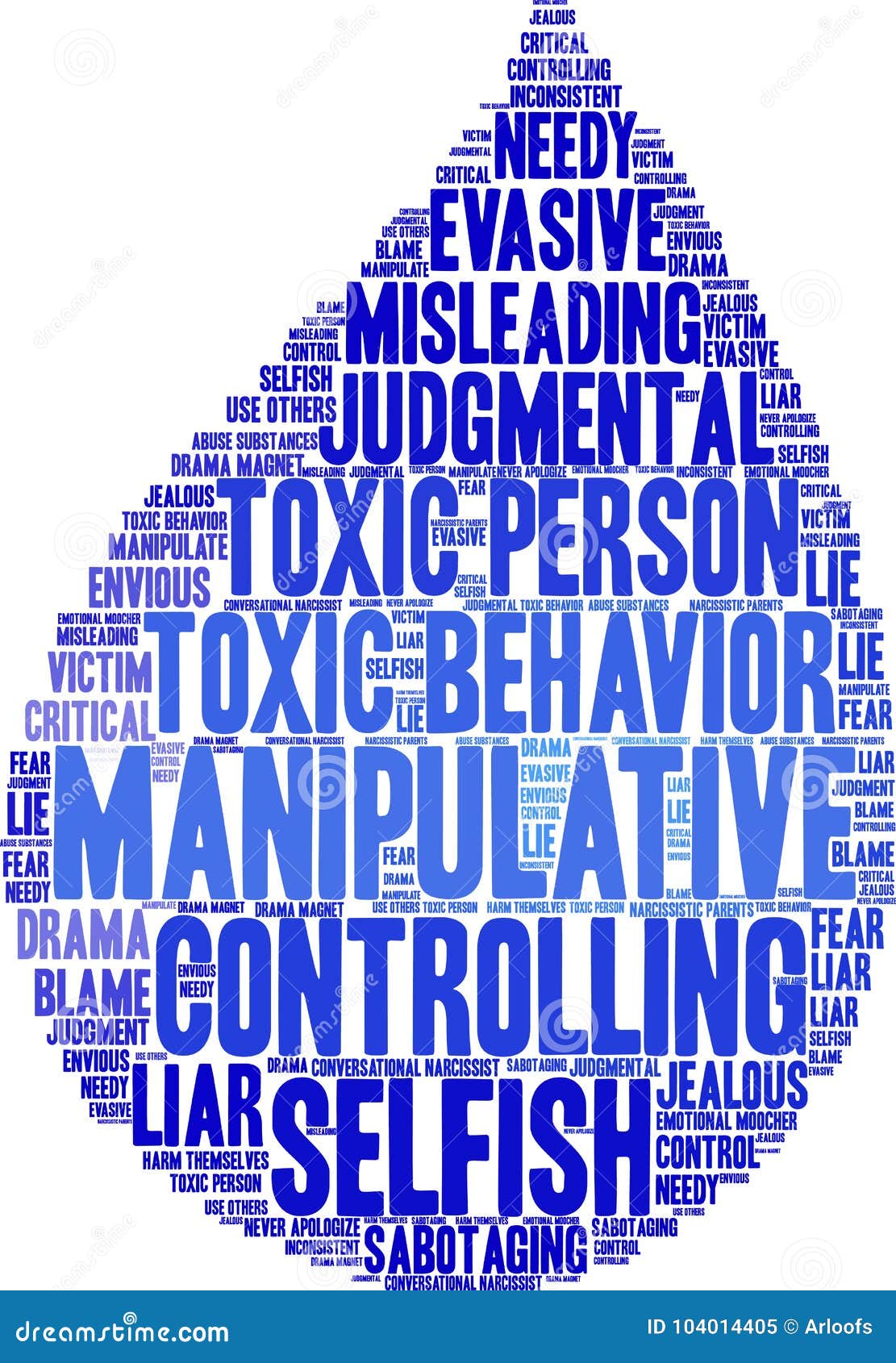 Manipulative Word Cloud stock illustration. Illustration of person ...