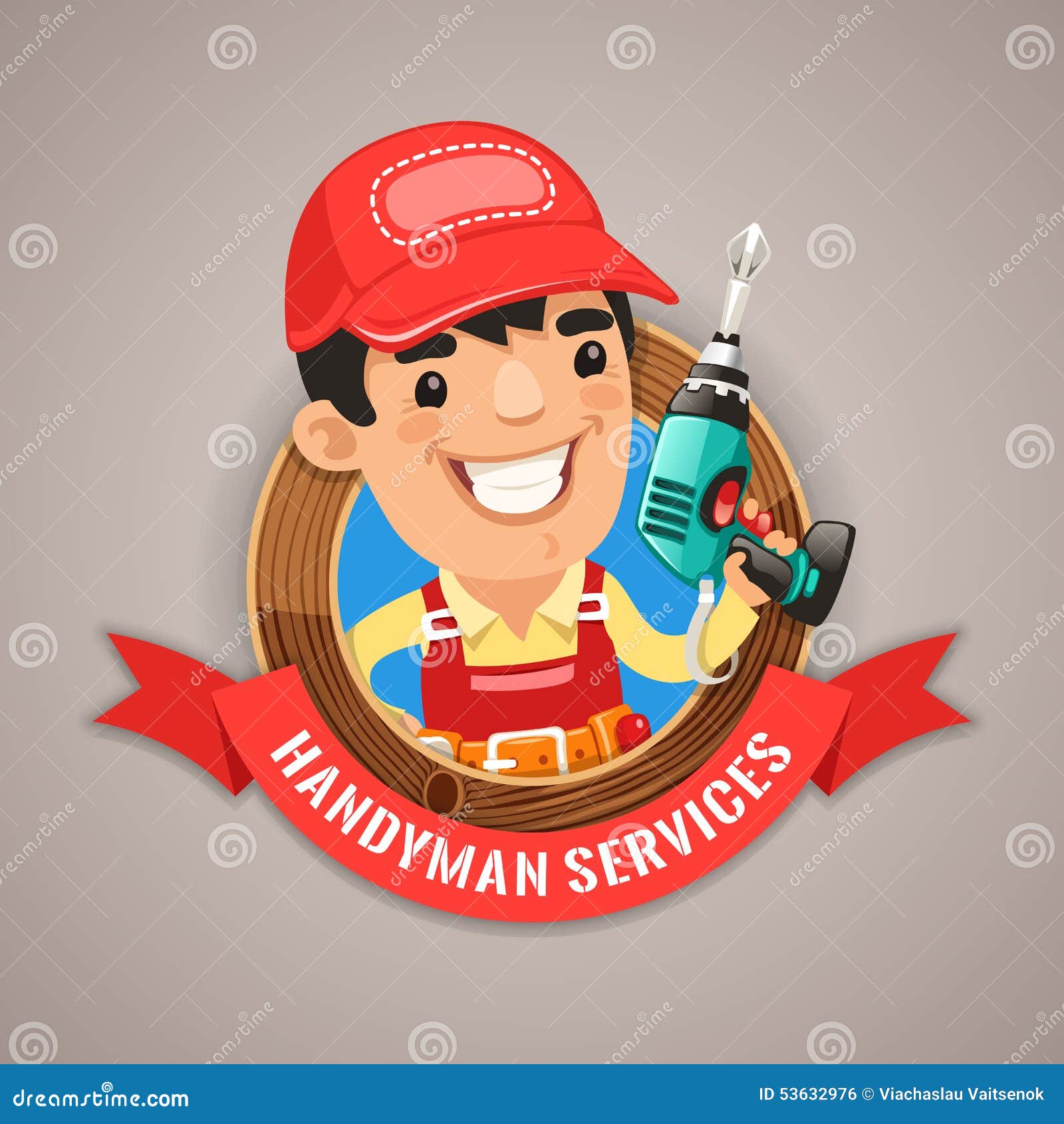 Manitas Services Emblem ilustración del vector. Ilustración de mano ...