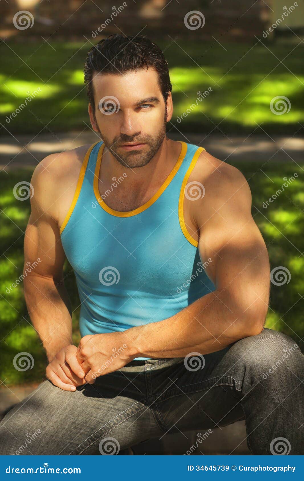 Manlig grabb fotografering för bildbyråer. Bild av modell - 34645739