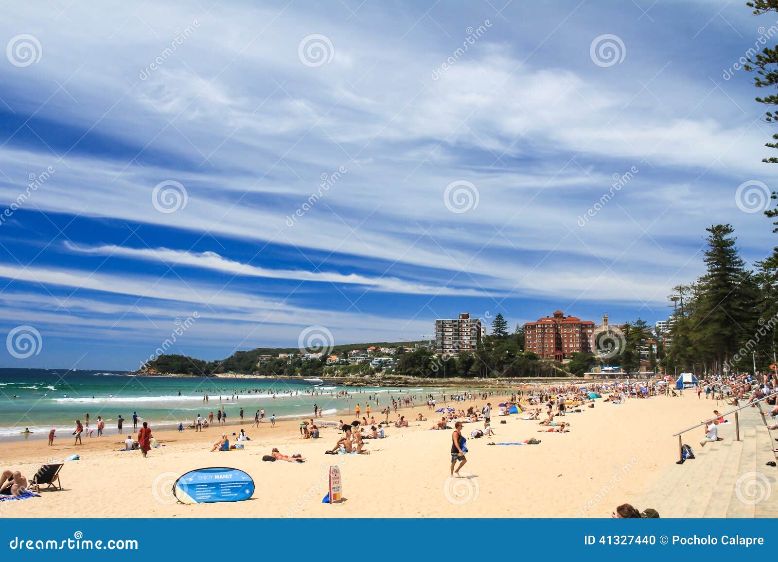 Manly Beach , Sydney editorial image. Image of northern - 41327440