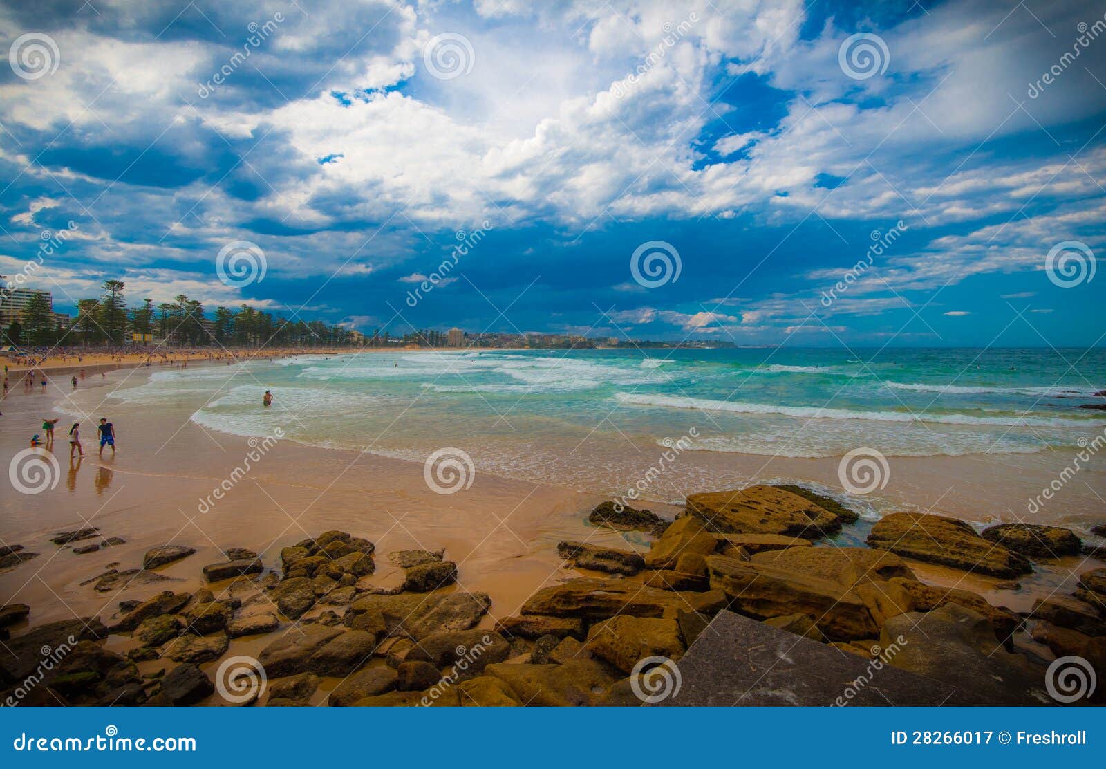 Manly Beach, Sydney, NSW, Australia Stock Image - Image of south ...