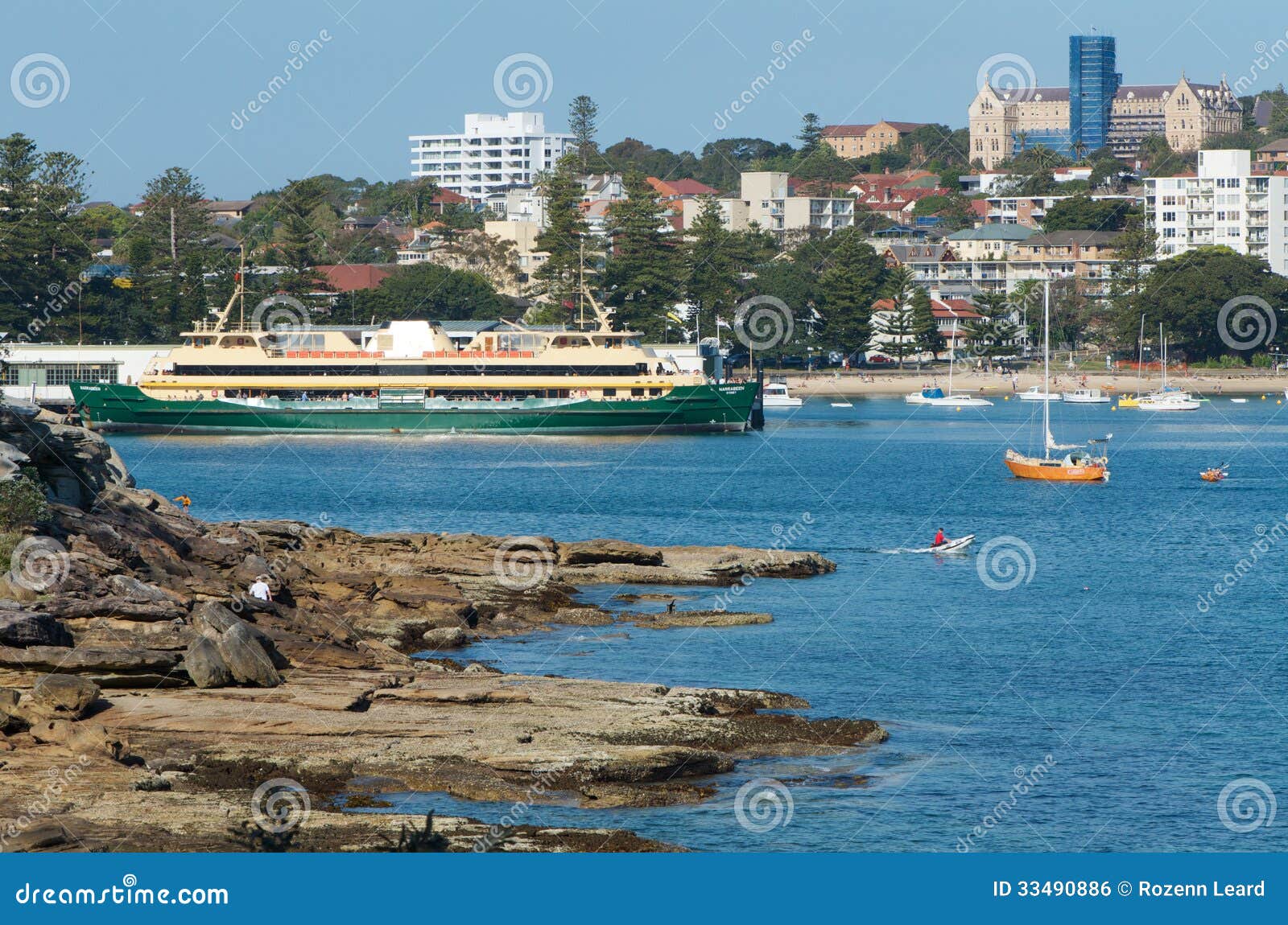 Manly Ferry, Australia editorial photo. Image of boat - 33490886