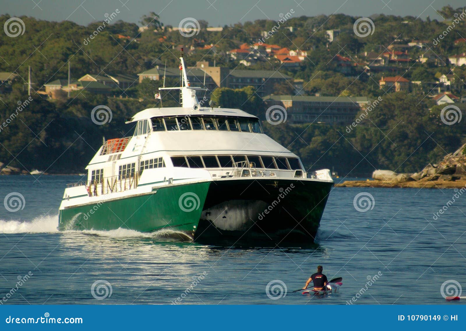 Manly Hydrofoil stock image. Image of sydney, beach, harbor - 10790149
