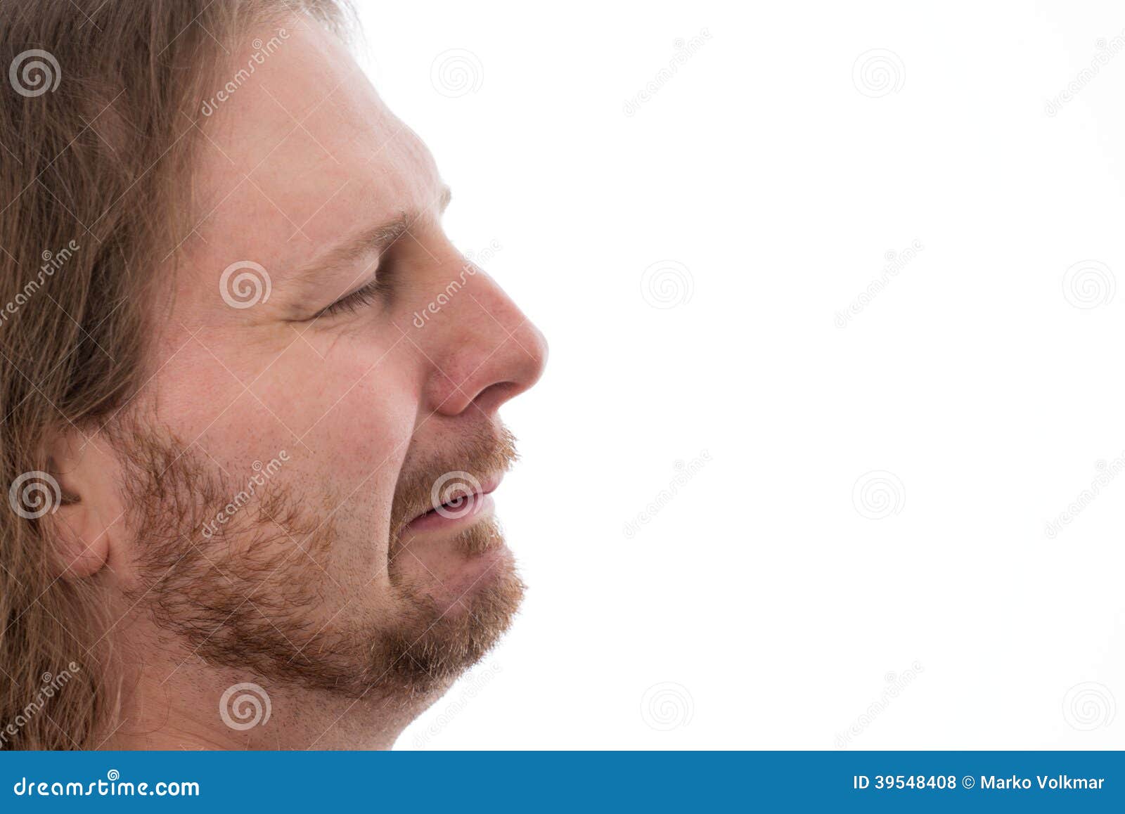 Mann in der Furcht stockfoto. Bild von schmerz, person - 39548408