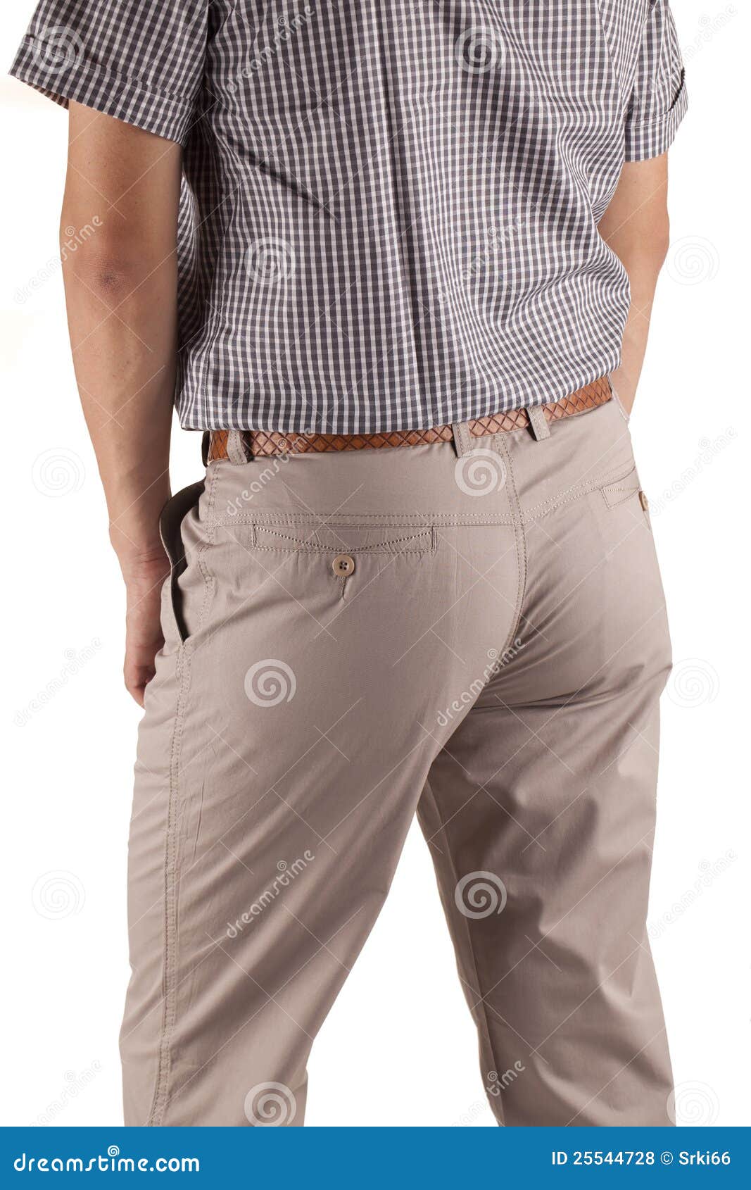 Mann in der Hose stockfoto. Bild von kleid, hintergrund - 25544728