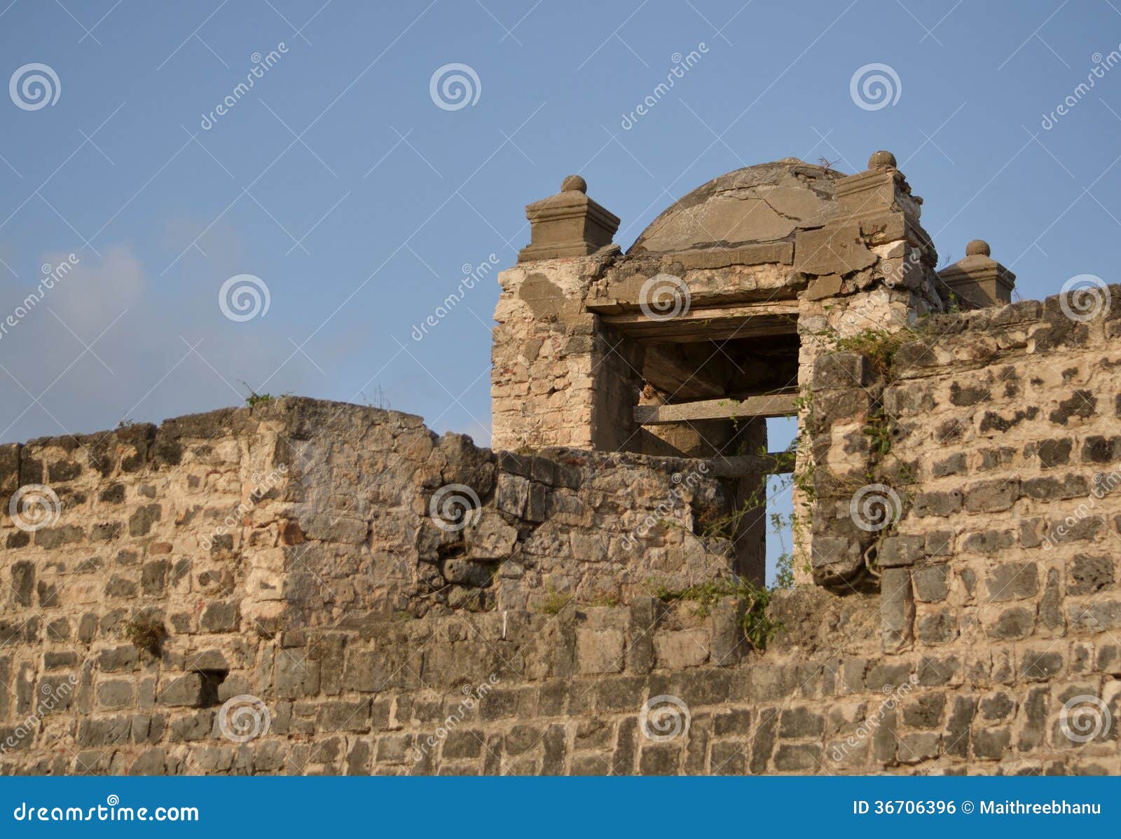 Mannar Fort stock photo. Image of castle, lanka, guard - 36706396