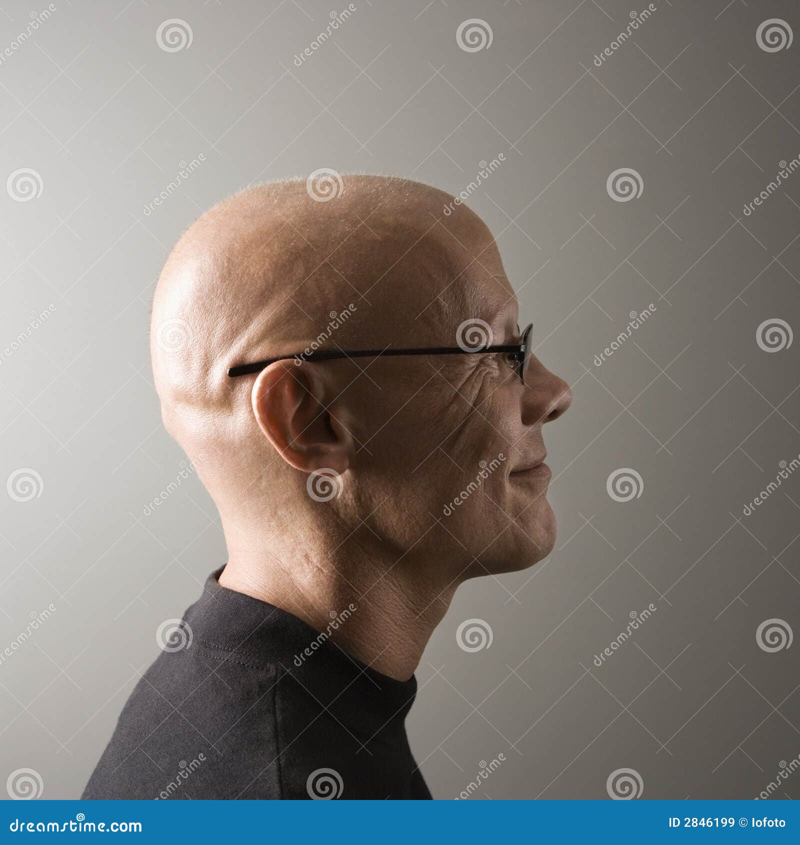 Mannelijk profiel. stock afbeelding. Image of portret - 2846199