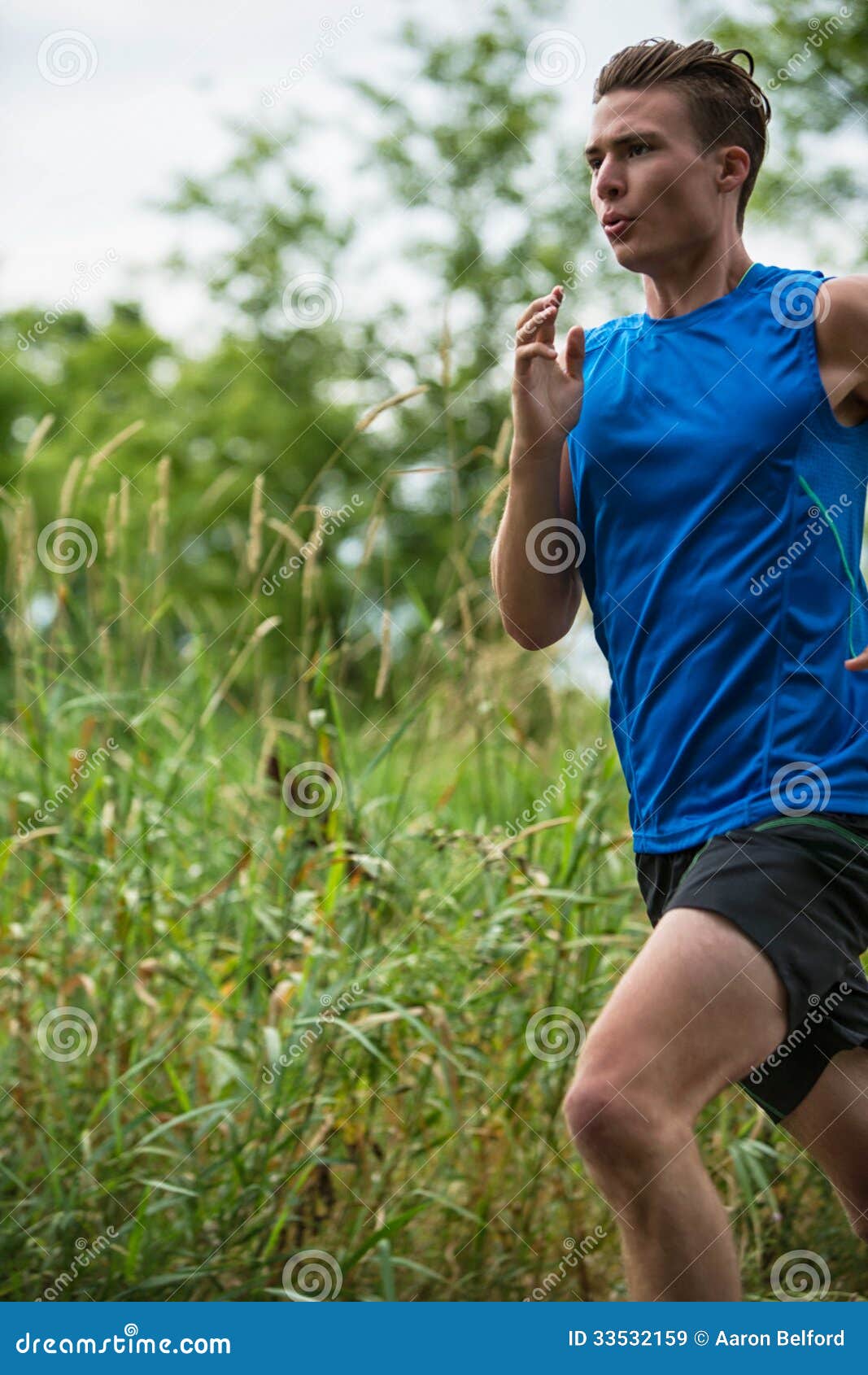 Mannelijke Jogger stock afbeelding. Image of individualiteit - 33532159