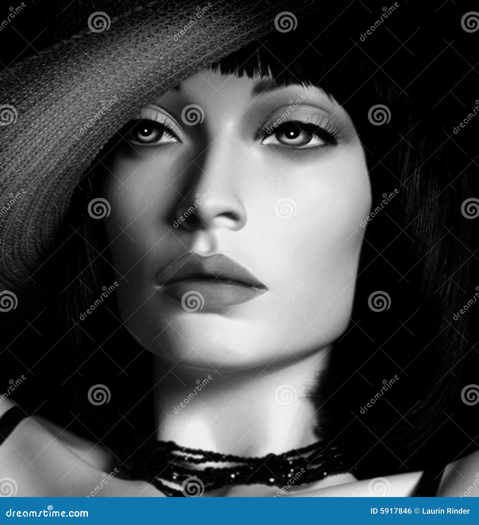 Mannequin stock photo. Image of girl, pretty, cosmetics - 5917846