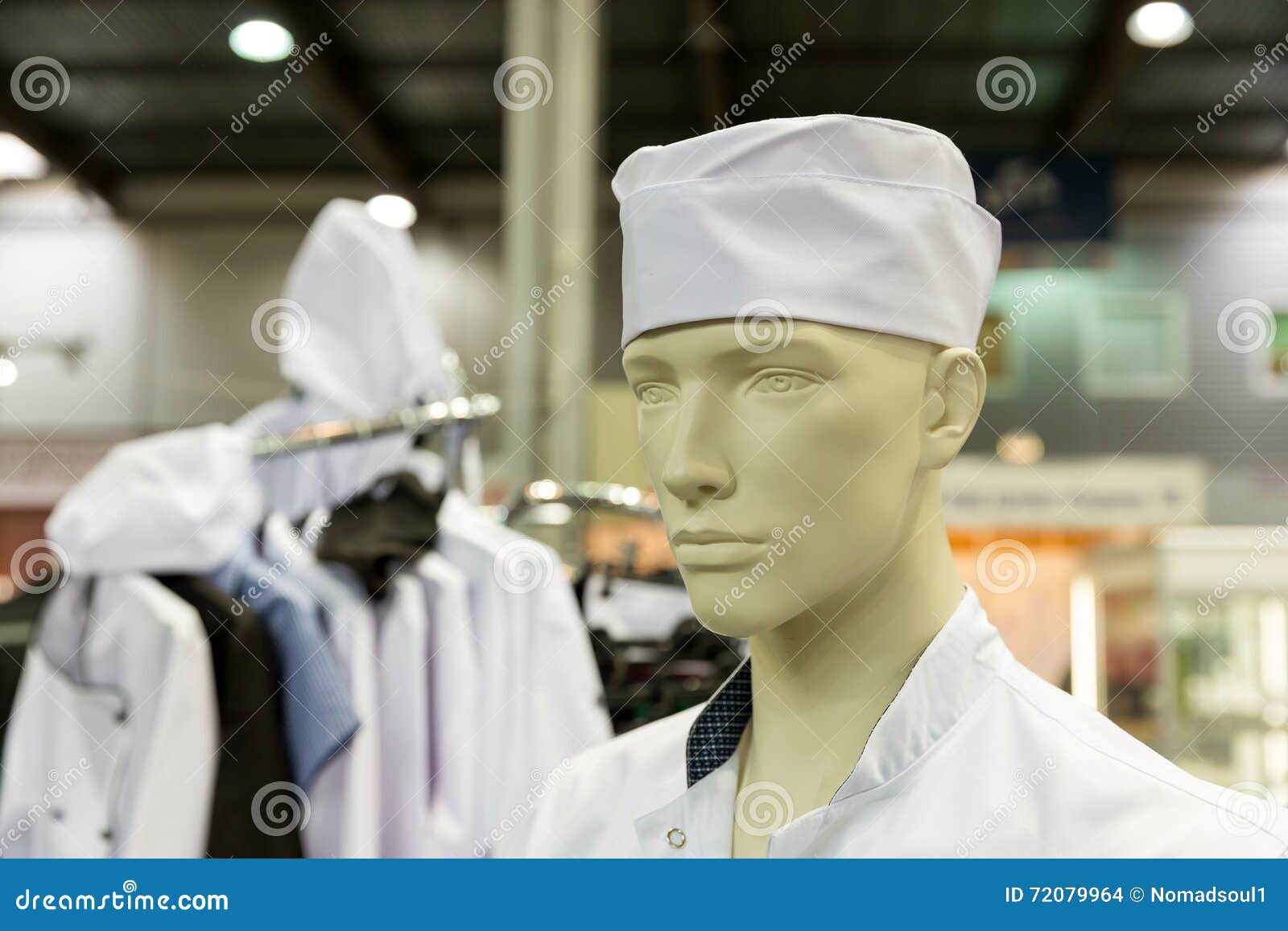 Mannequin in the Baker Costume Stock Photo - Image of master ...